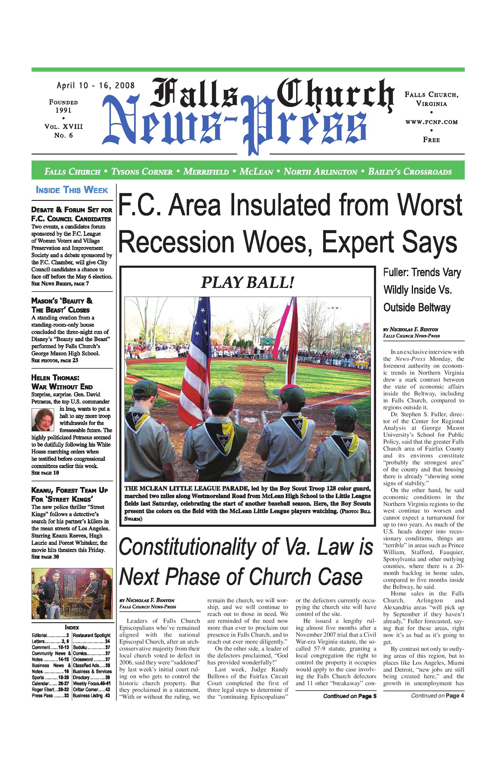 Falls Church News Press April 10 2008 Edition By Falls Church News Press Issuu