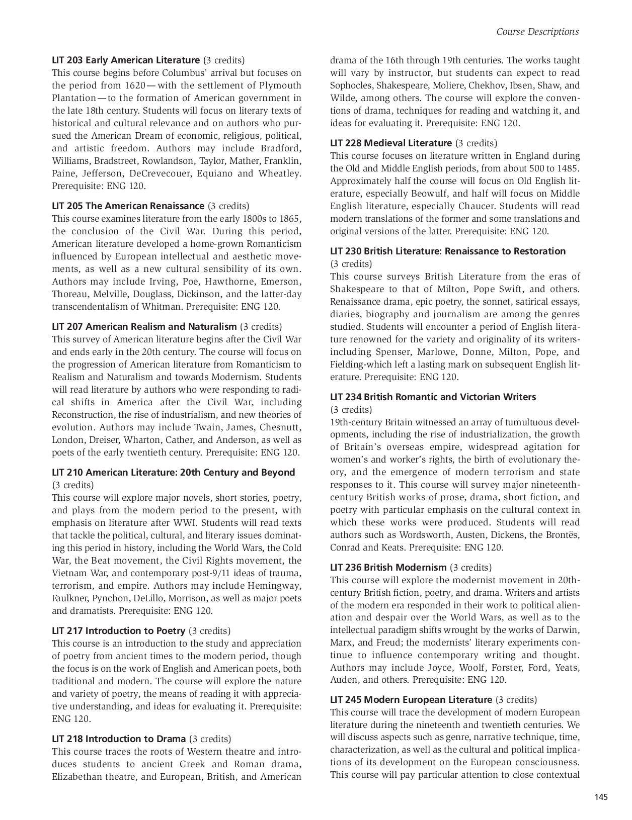 SNHU Undergraduate Catalog 2008-2009 by Southern New Hampshire ...