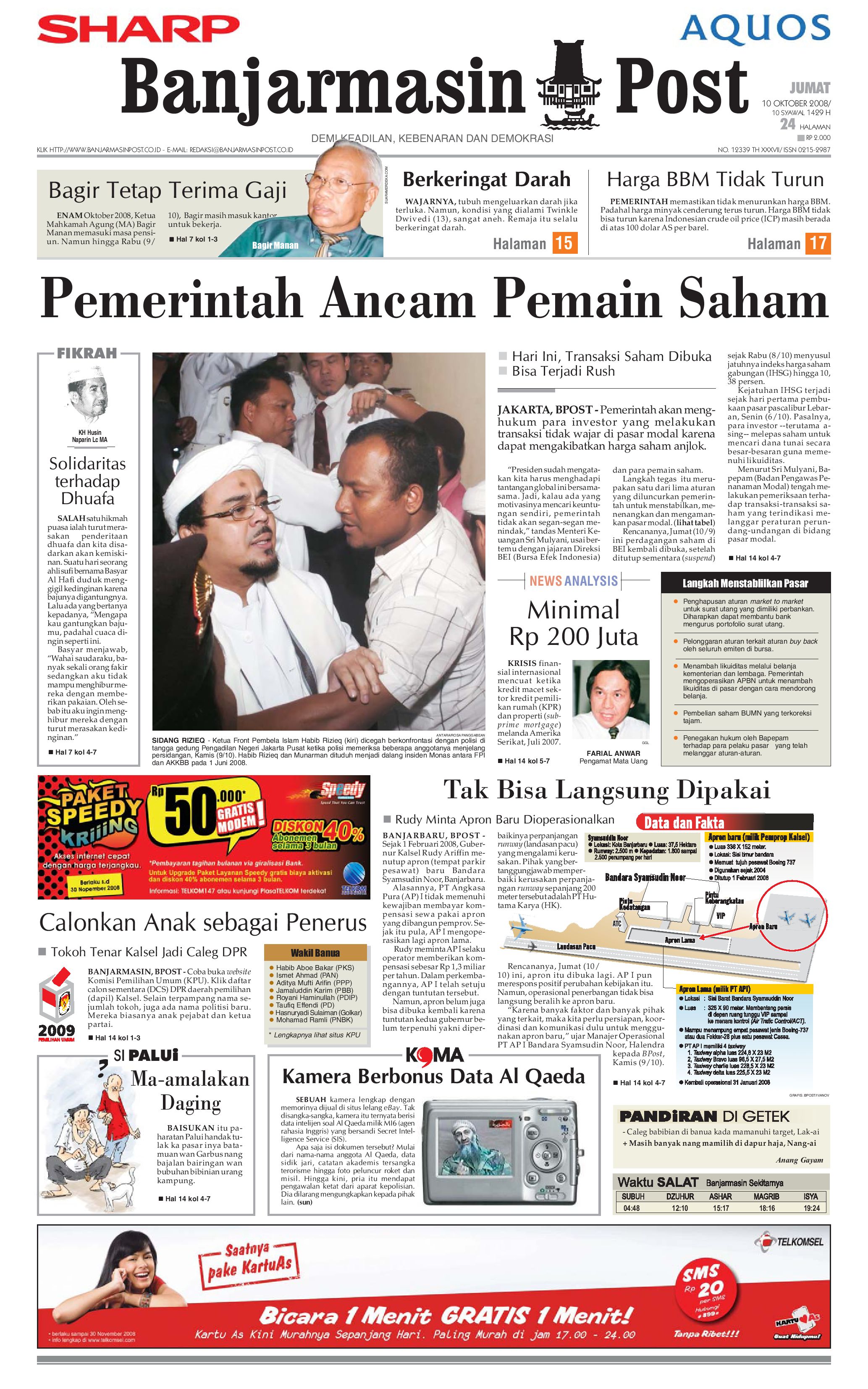 Banjarmasin Post - 10 Oktober 2008 by Banjarmasin Post - Issuu