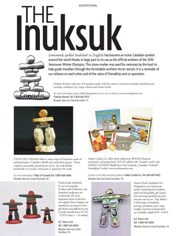 Inukshuk Colouring Page