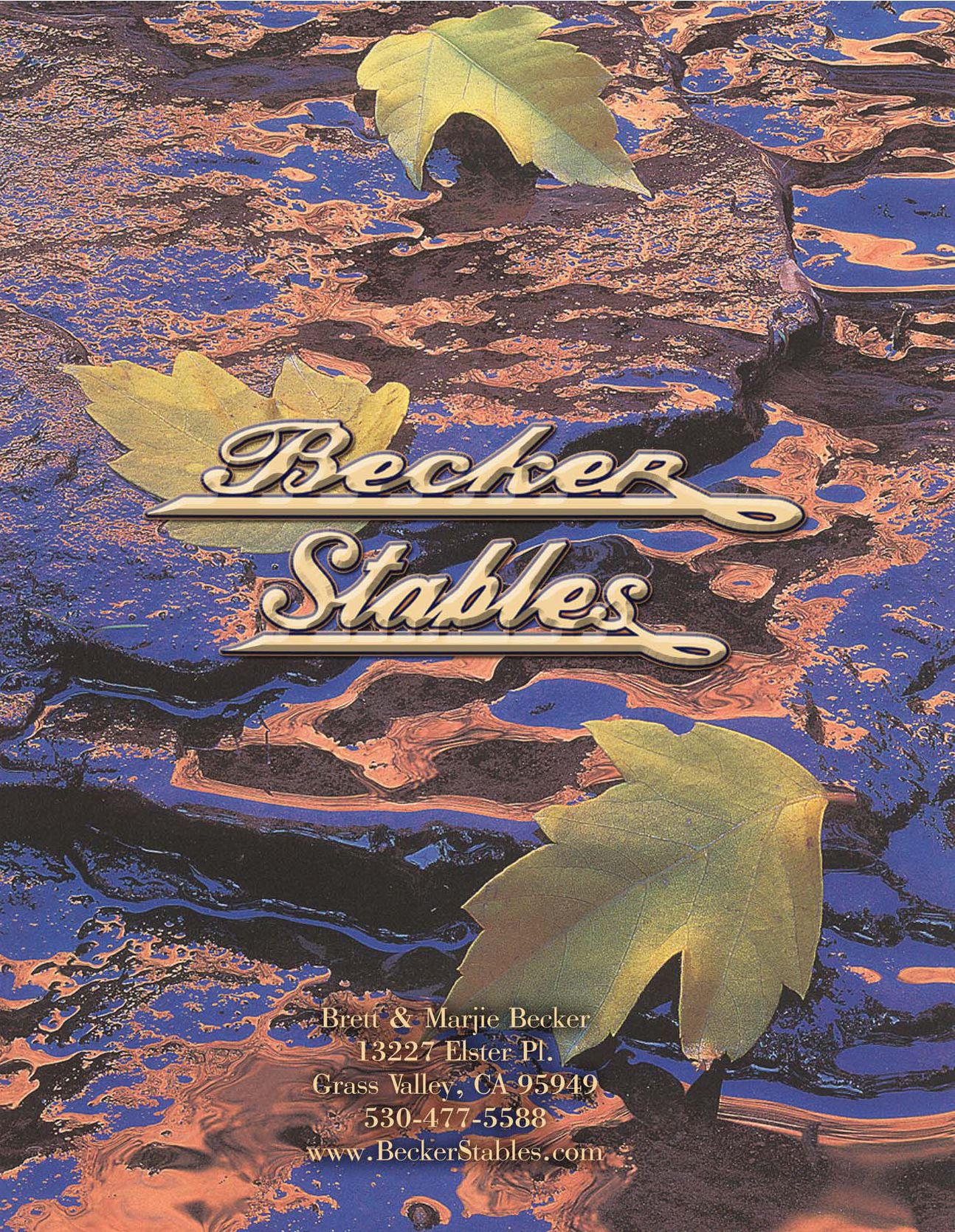 Becker Stables by Arabian Horse World - Issuu
