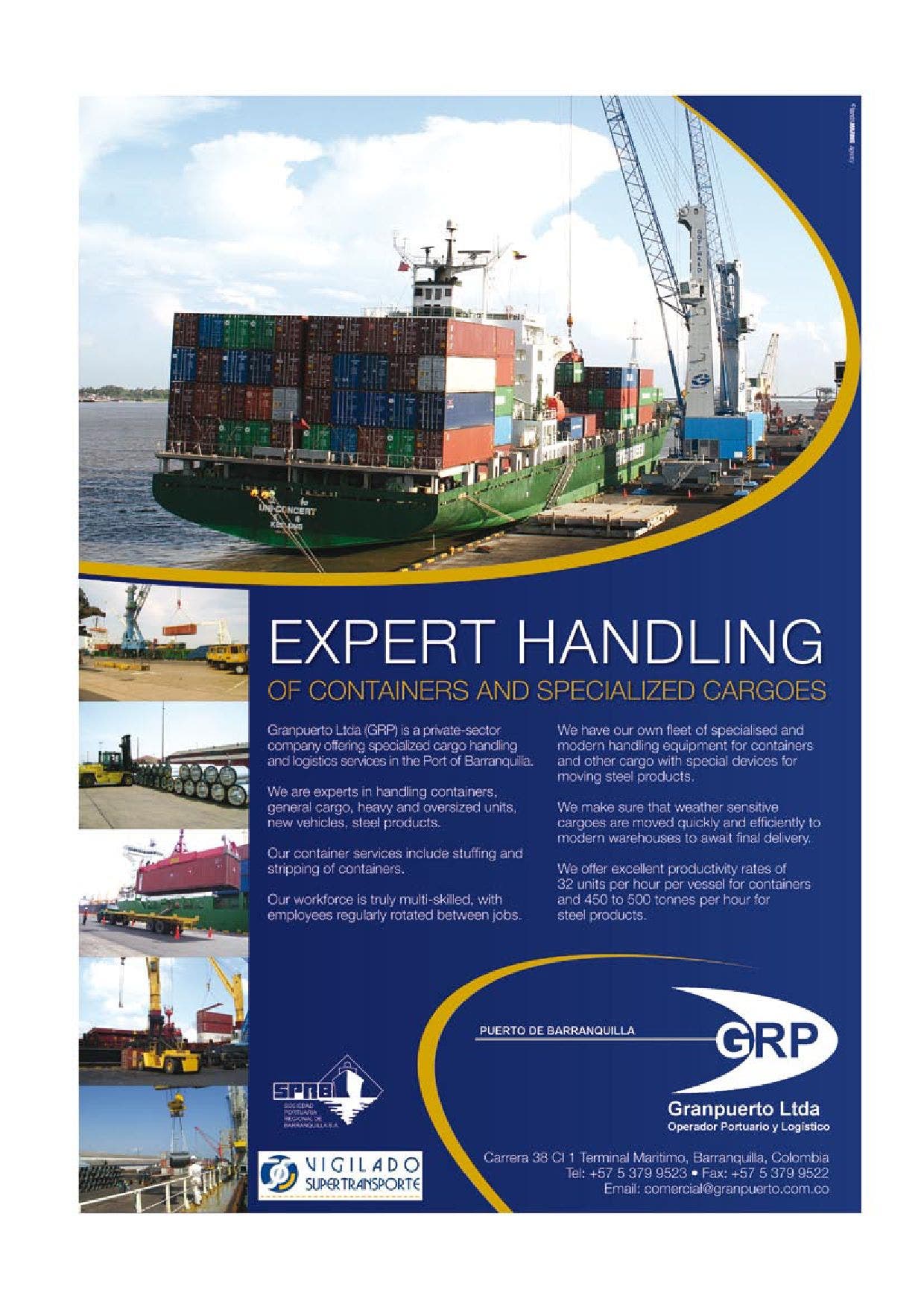 Manual del Puerto de Barranquilla Port Handbook 2009-10 by Land ...