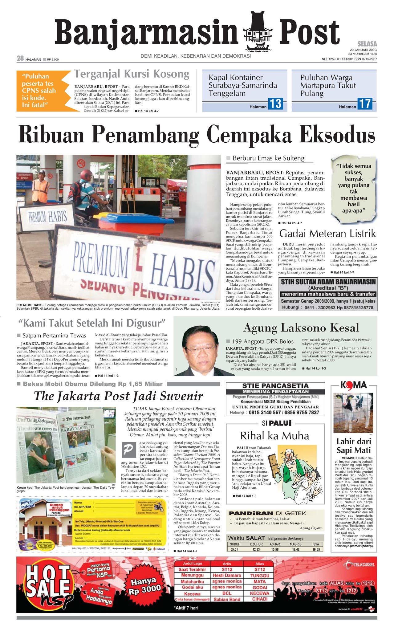 Banjarmasin Post - 20 Januari 2009 by Banjarmasin Post - Issuu