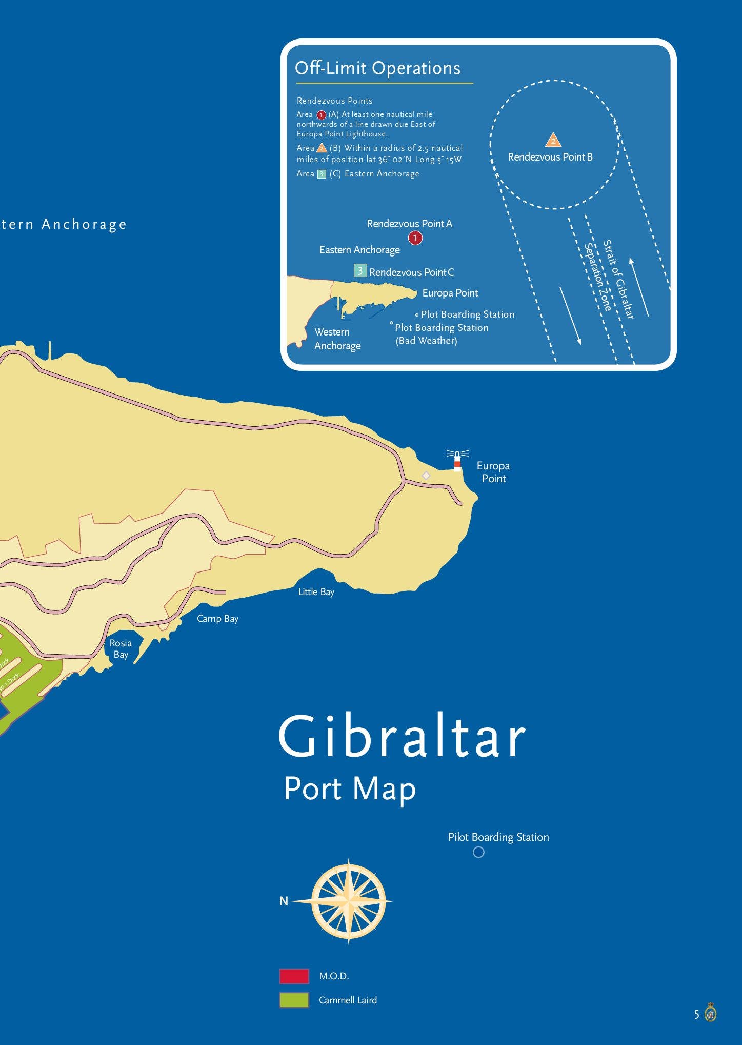 Port of Gibraltar Handbook 2008-09 by Land & Marine Publications Ltd ...
