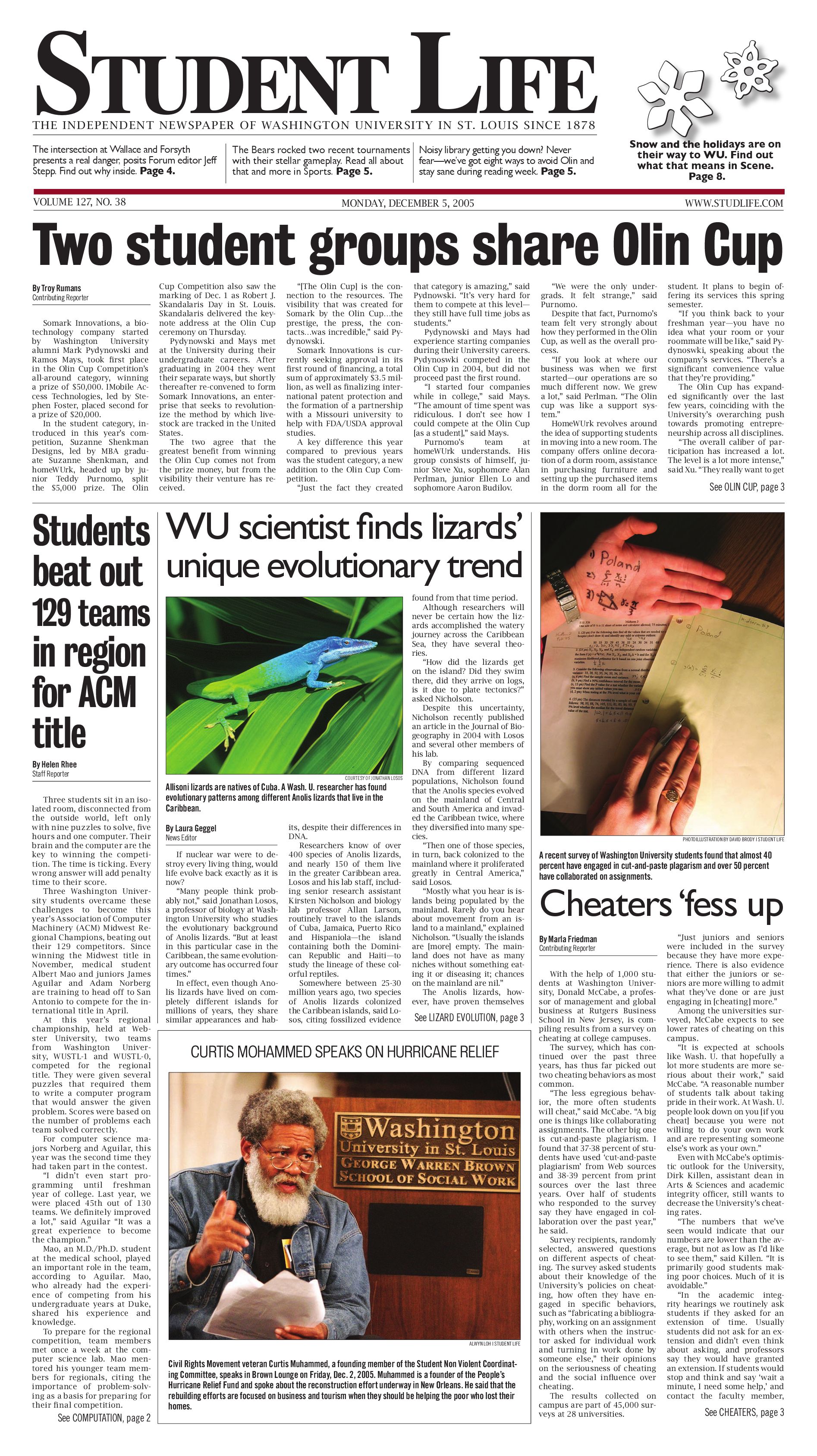 News 1-3 by Student Life - Issuu