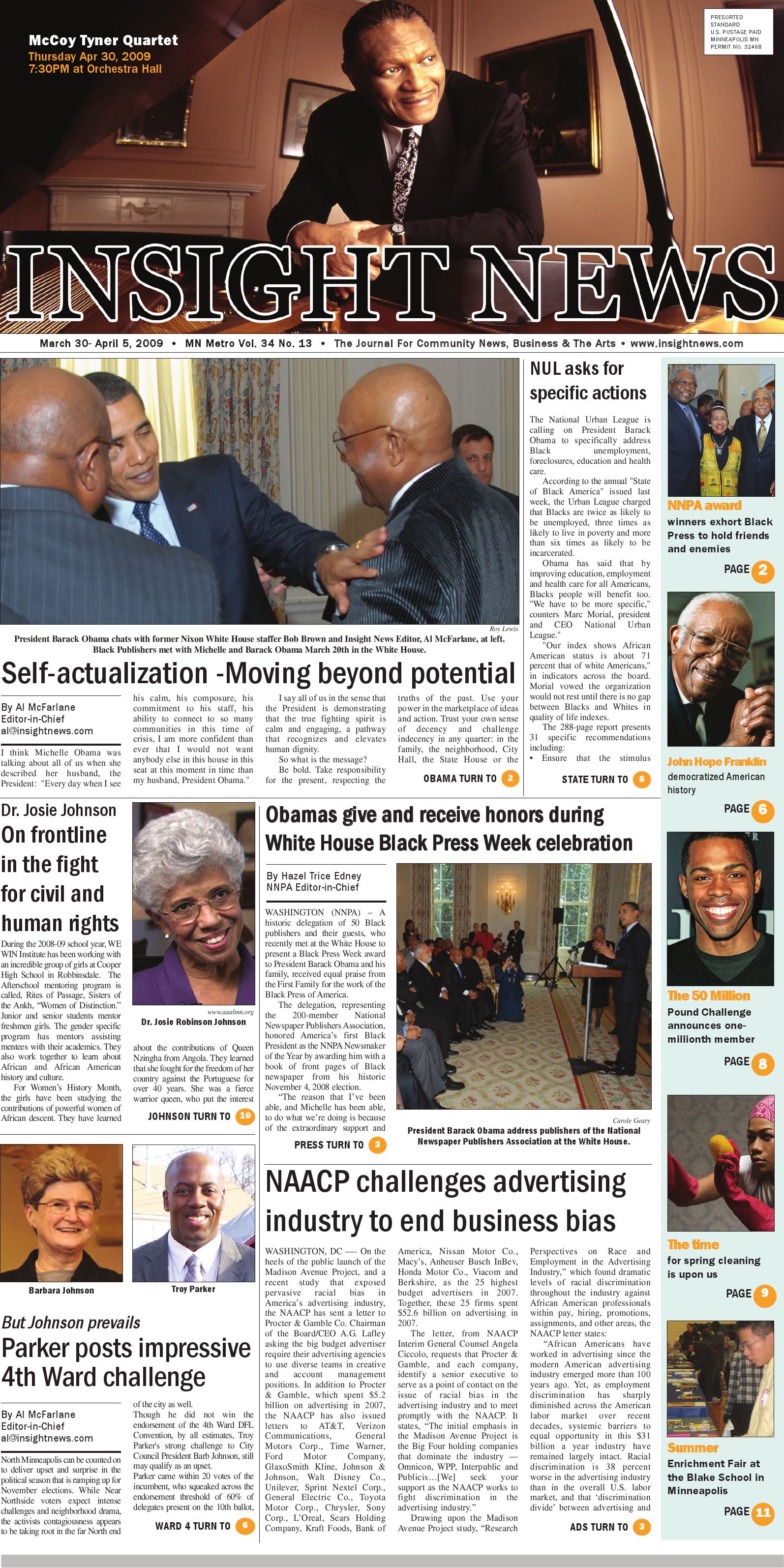 Insight News ::: 3.30.09 by Insight News, Inc - Issuu