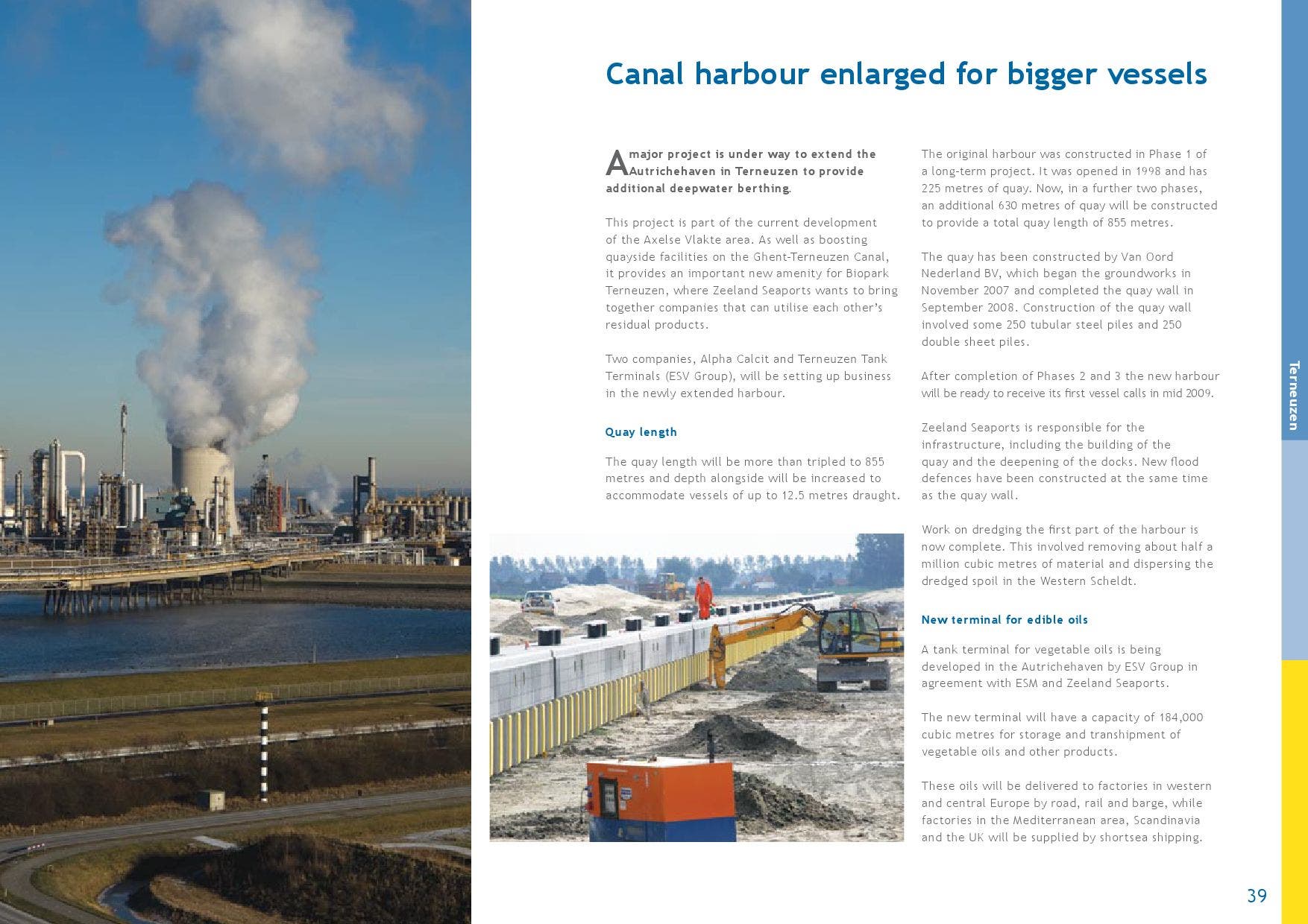 Zeeland Seaports Port Handbook 2009/10 by Land & Marine Publications ...