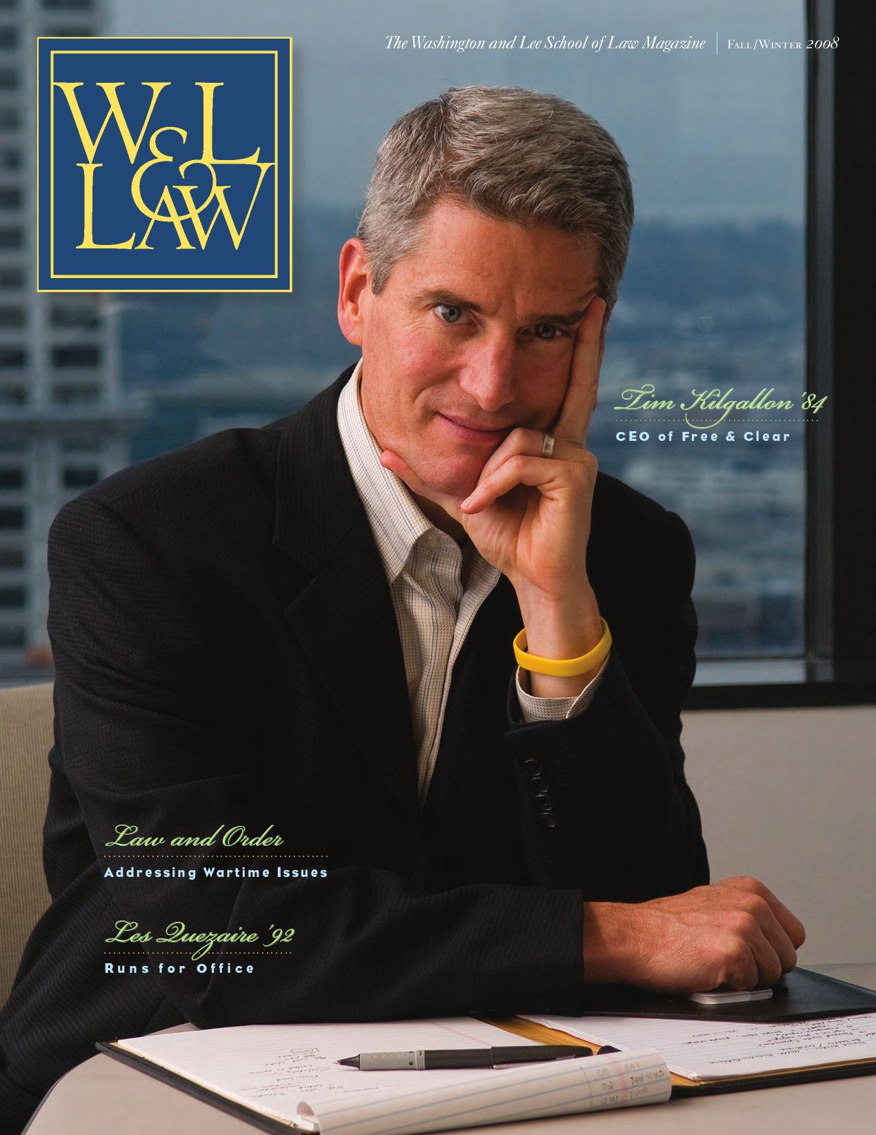 W&L Law - Fall 2008 by Washington and Lee School of Law - Issuu