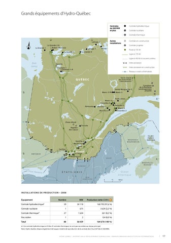 Hydro-Québec - Rapport sur le développement durable 2008 by Hydro ...
