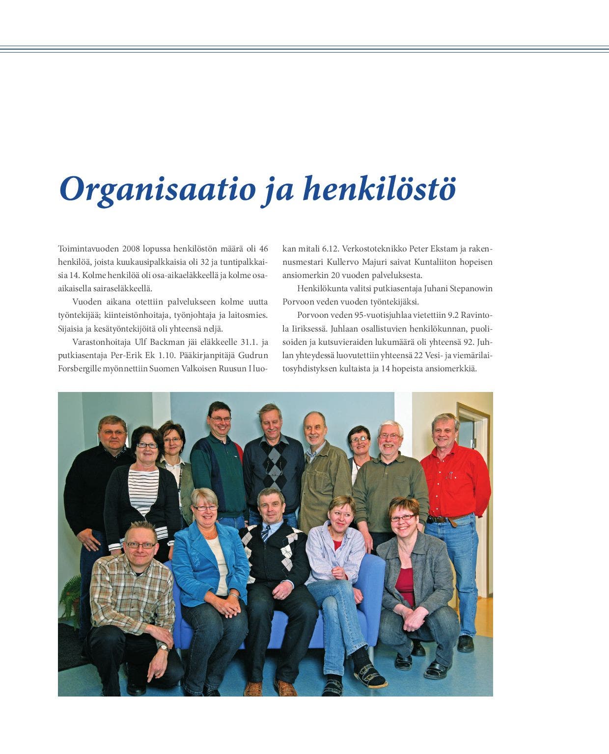 Porvoon Vesi vuosikertomus 2009 by creative peak - Issuu