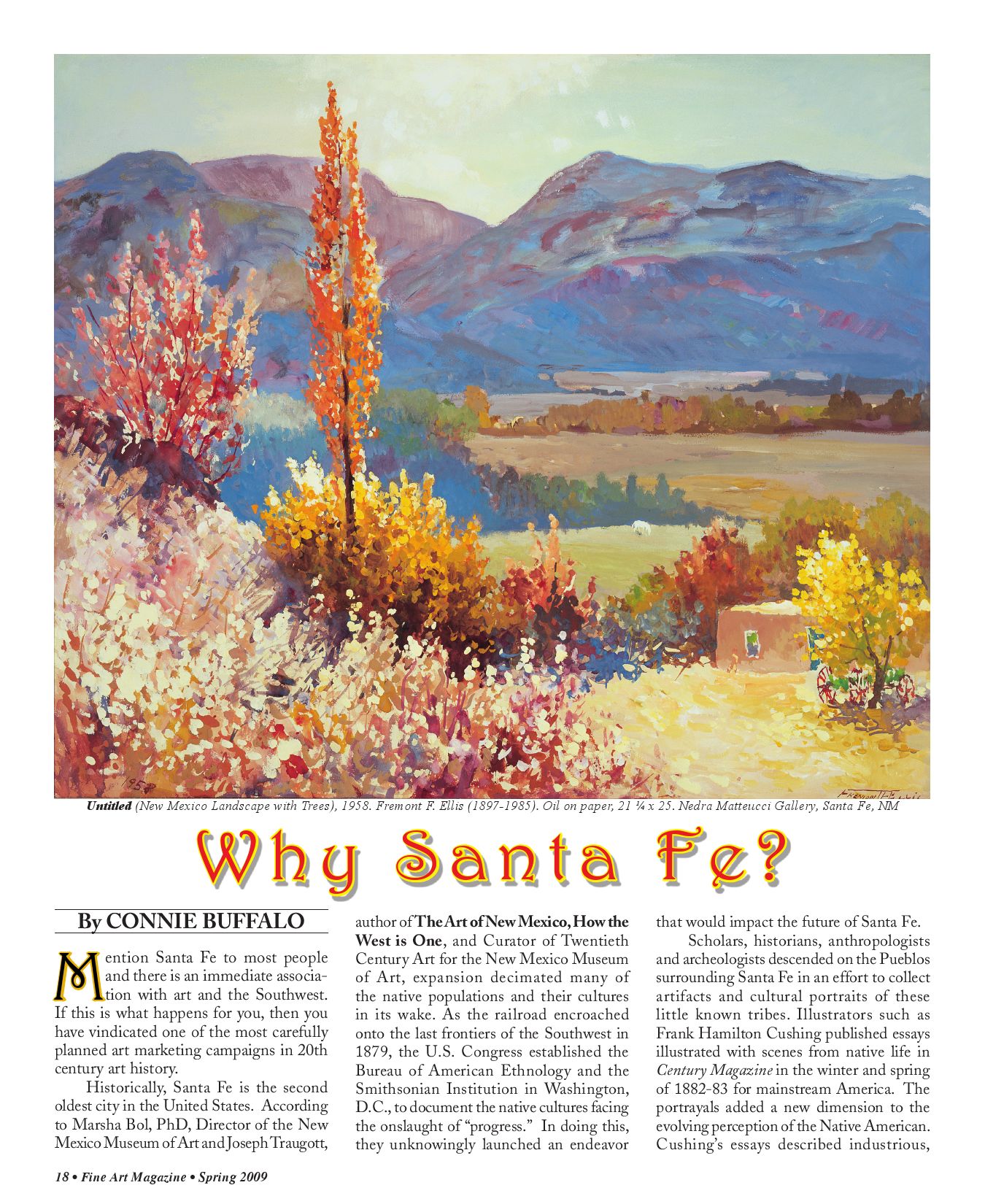 Santa Fe by Fine Art Magazine - Issuu