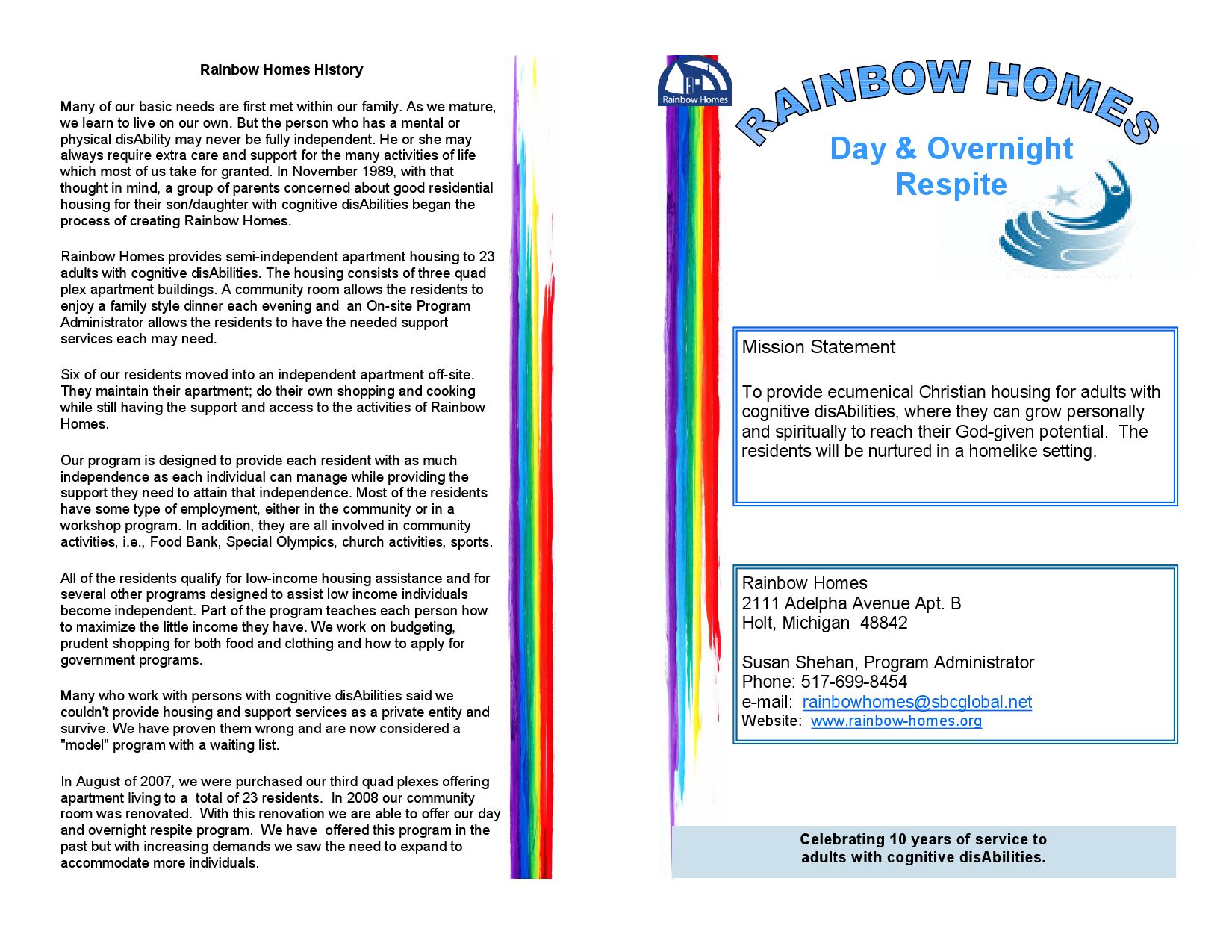 New Respite Brochure by Donald Baker - Issuu