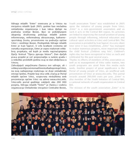 Vitez, grad i opcina 2008. by bobo Marketing - Issuu