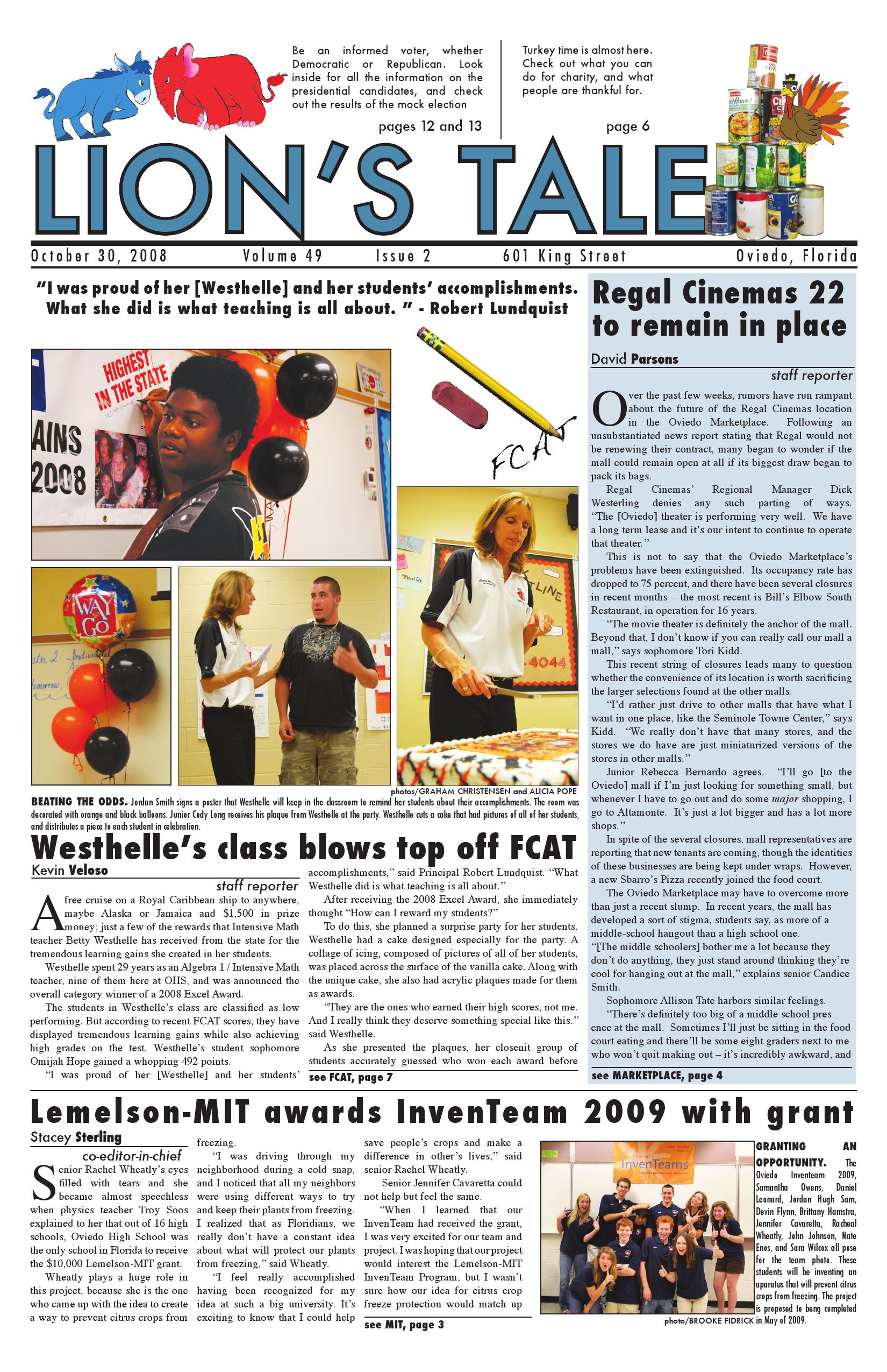 The Lion's Tale - Volume 49, Issue 2 by The Lion's Tale - Issuu