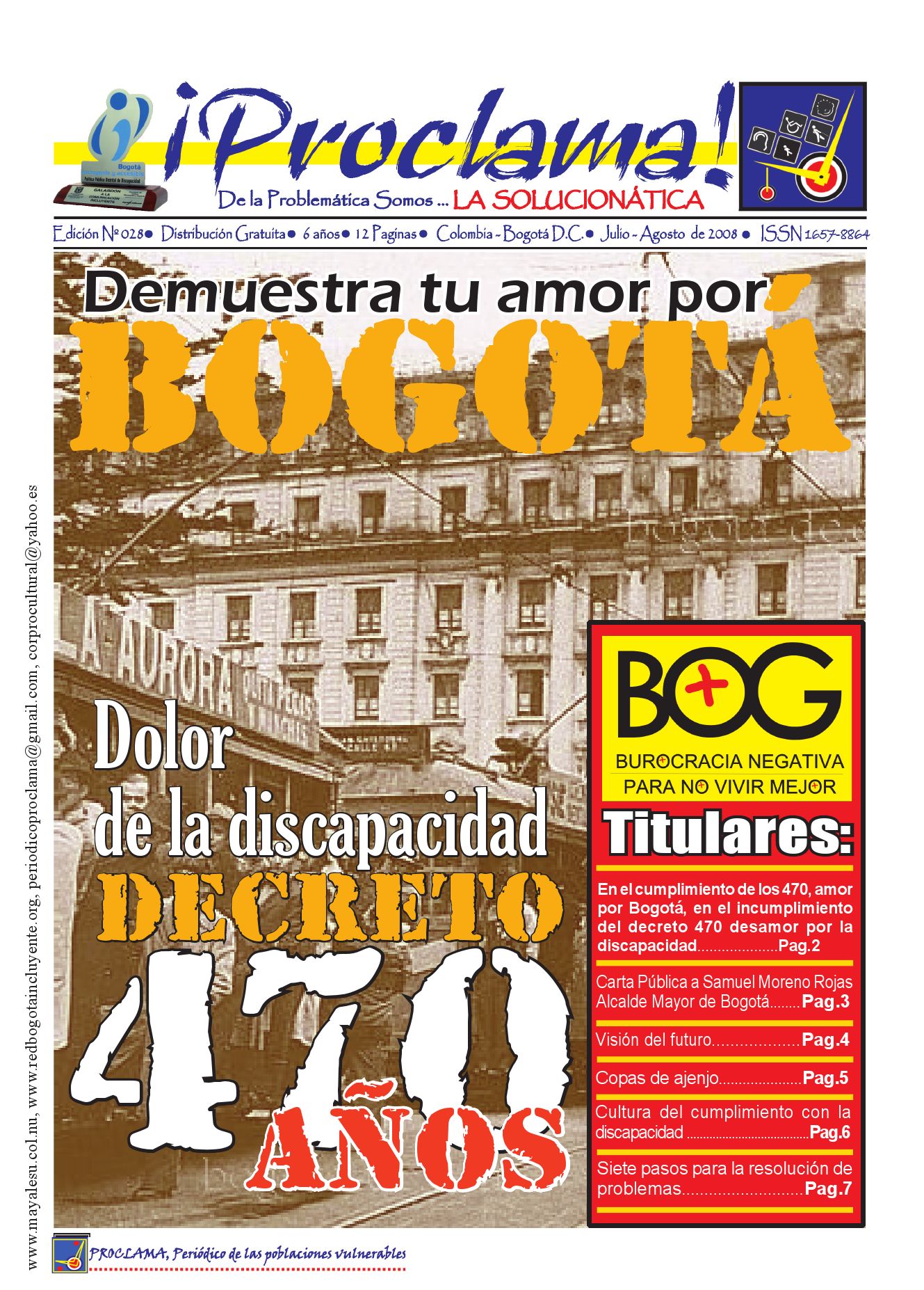 PROCLAMA 28 by PERIÓDICO PROCLAMA - Issuu