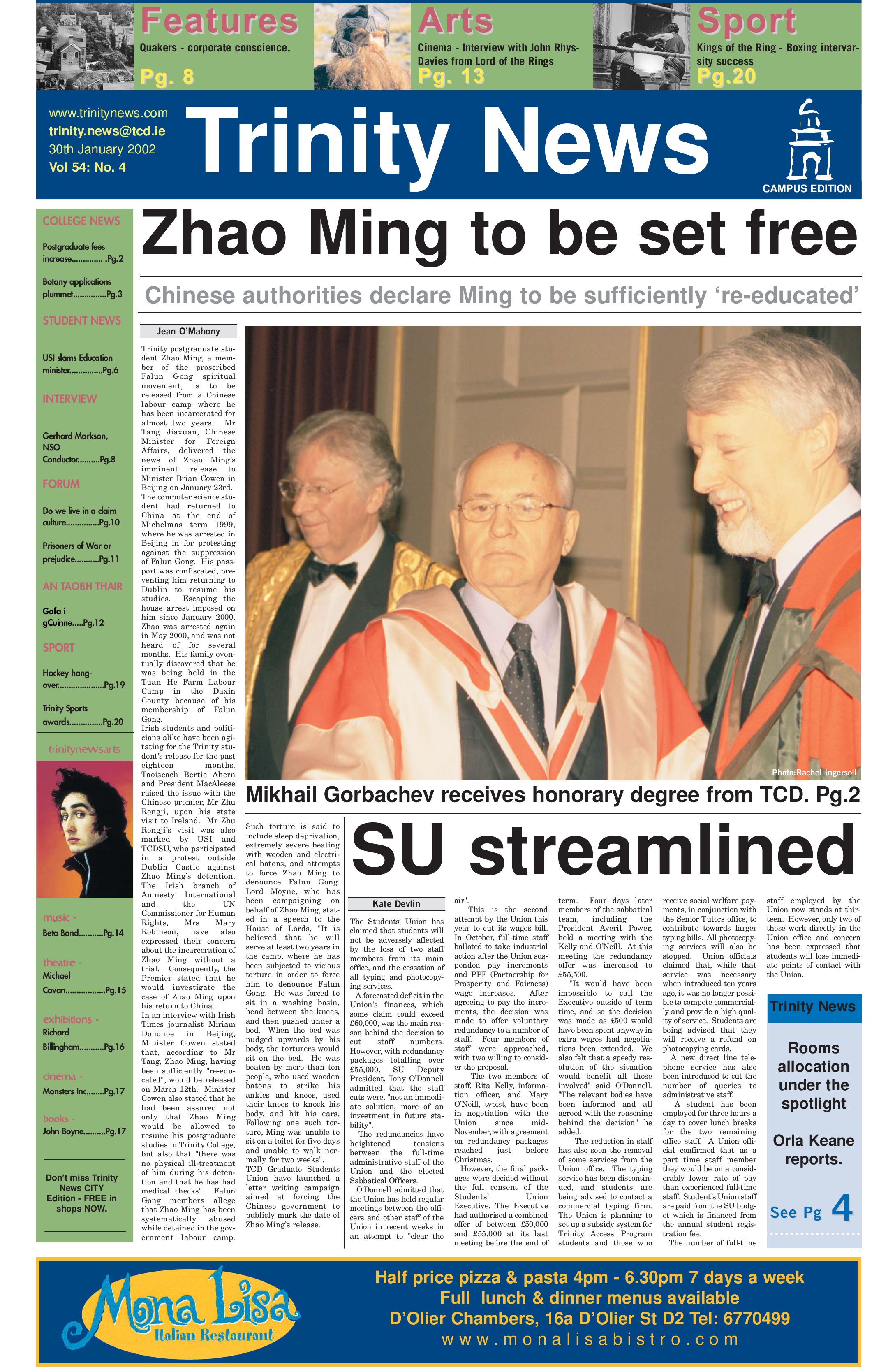 2002 Trinity News 04 by Trinity News - Issuu