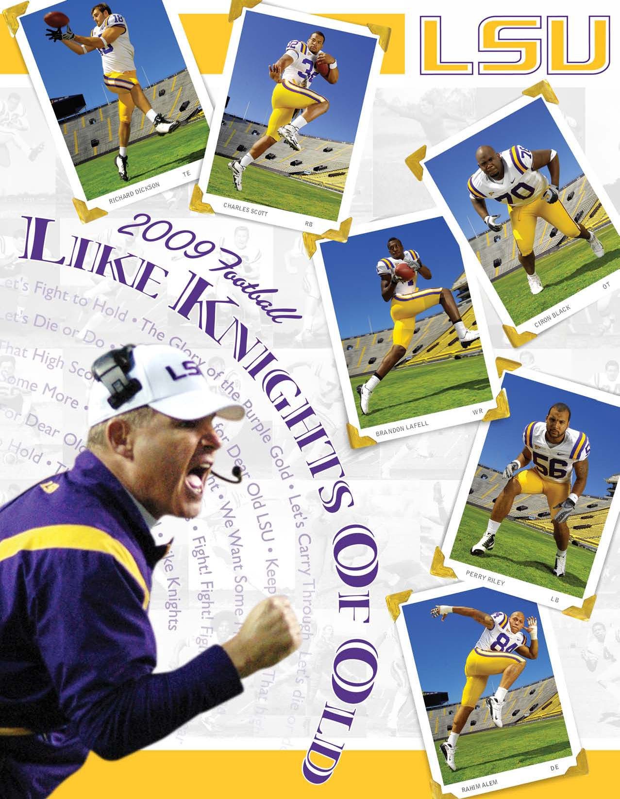 2009 LSU Football Media Guide by LSU Athletics - Issuu