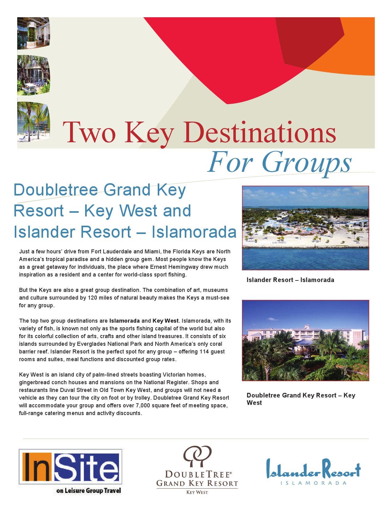 Doubletree Grand Key reort & Islander Resort by Premier Travel Media ...