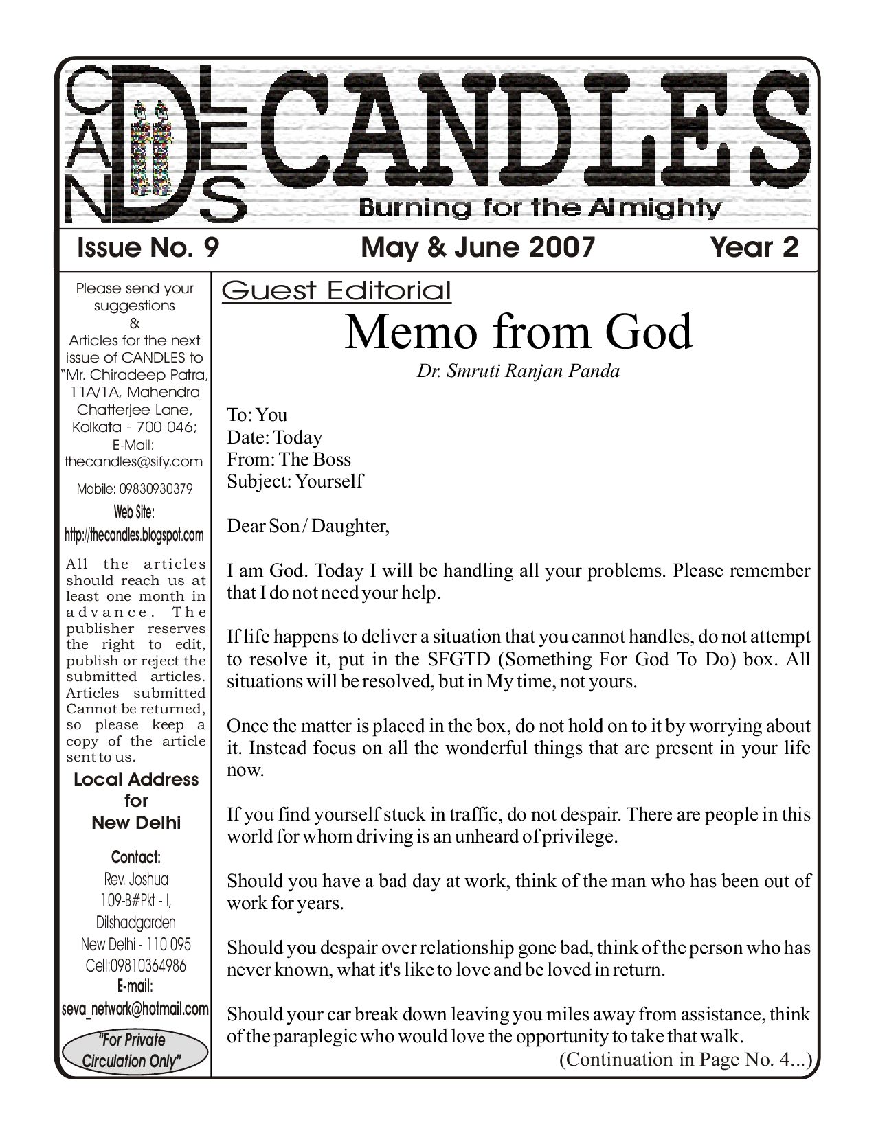 9 Candles by Candles Magazine - Issuu