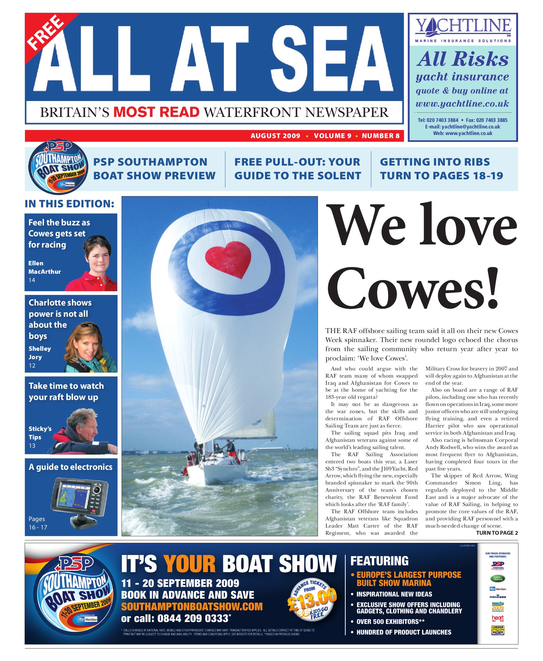 All At Sea August 2009 by All At Sea - Issuu