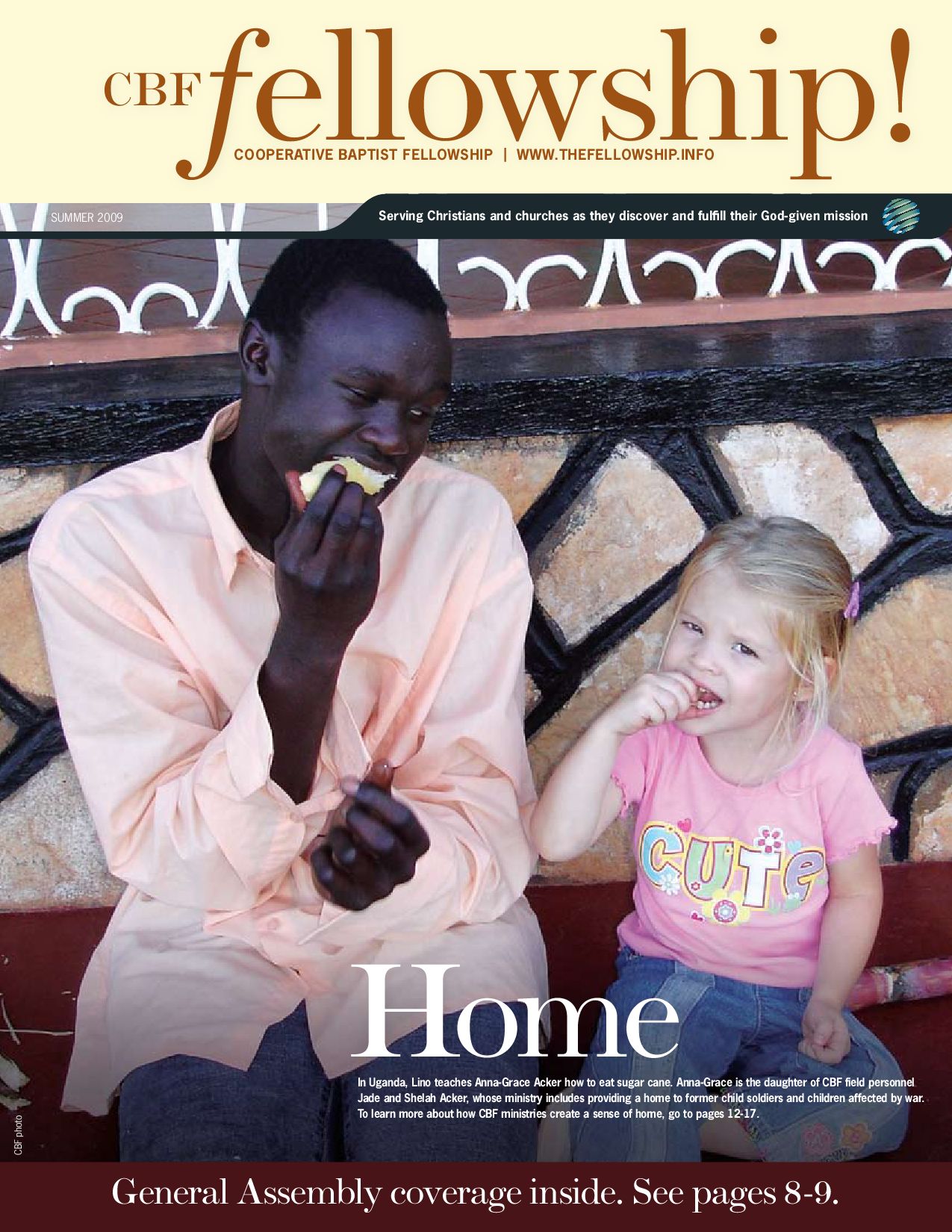 2009 Summer issue of fellowship! by Cooperative Baptist Fellowship - Issuu