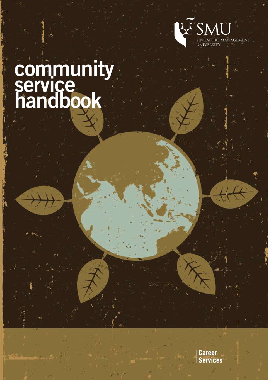 SMU Community Service Booklet by Splash.sg - Issuu