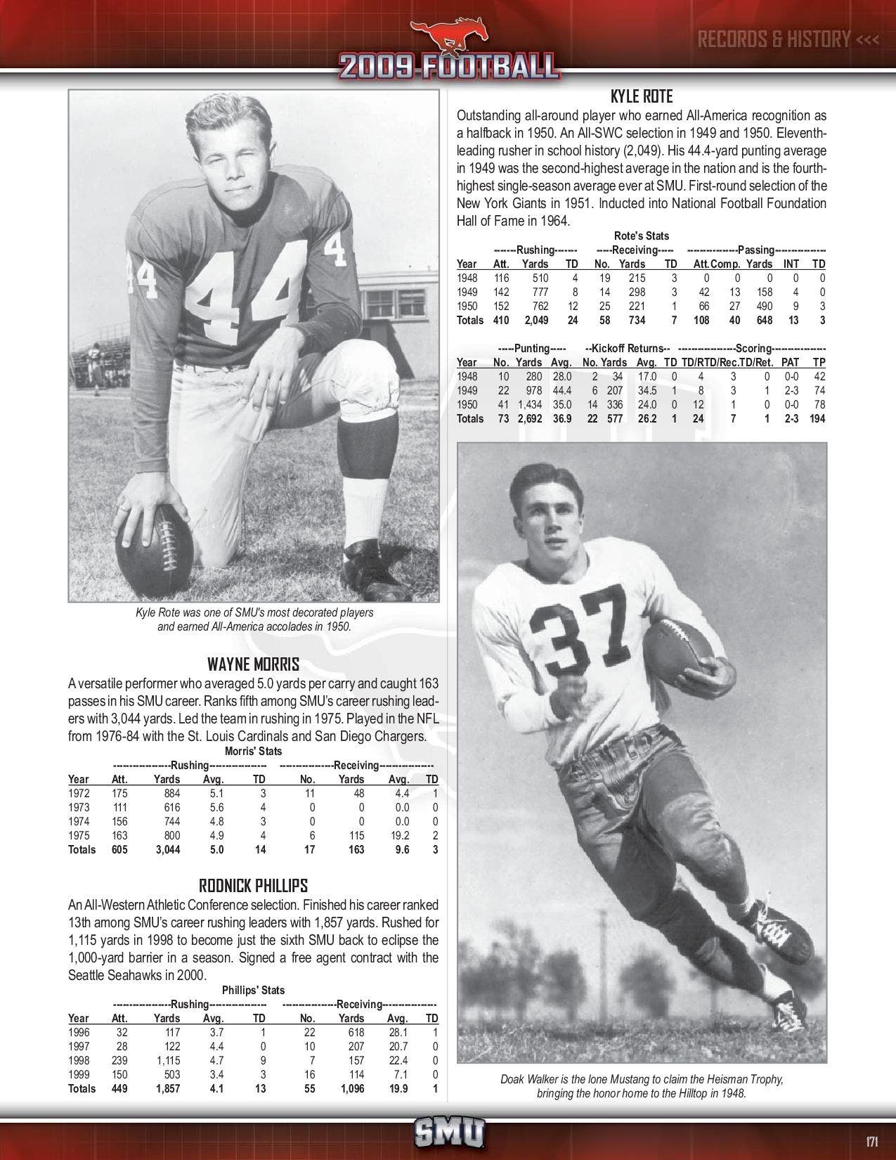 2009 SMU Football Information Guide by SMU Athletics - Issuu