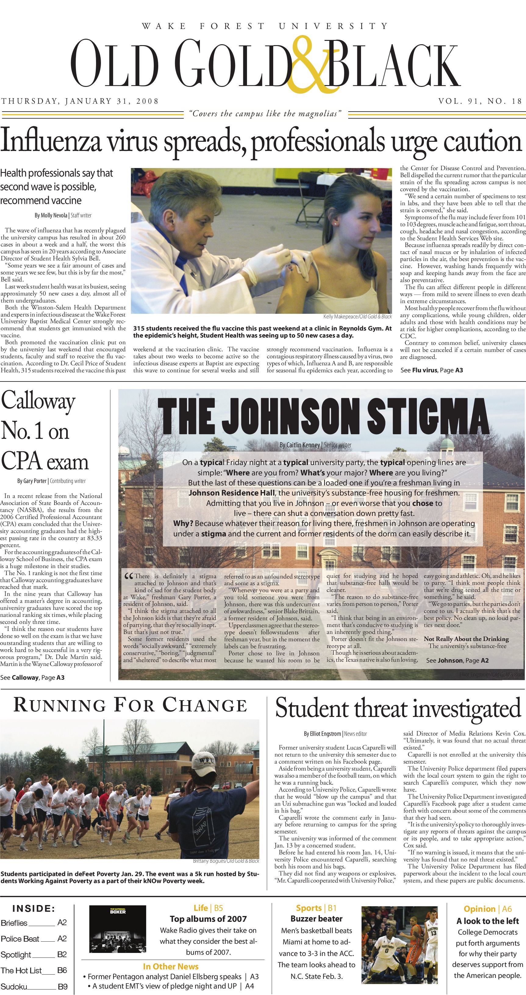 20080131 by Old Gold & Black - Issuu