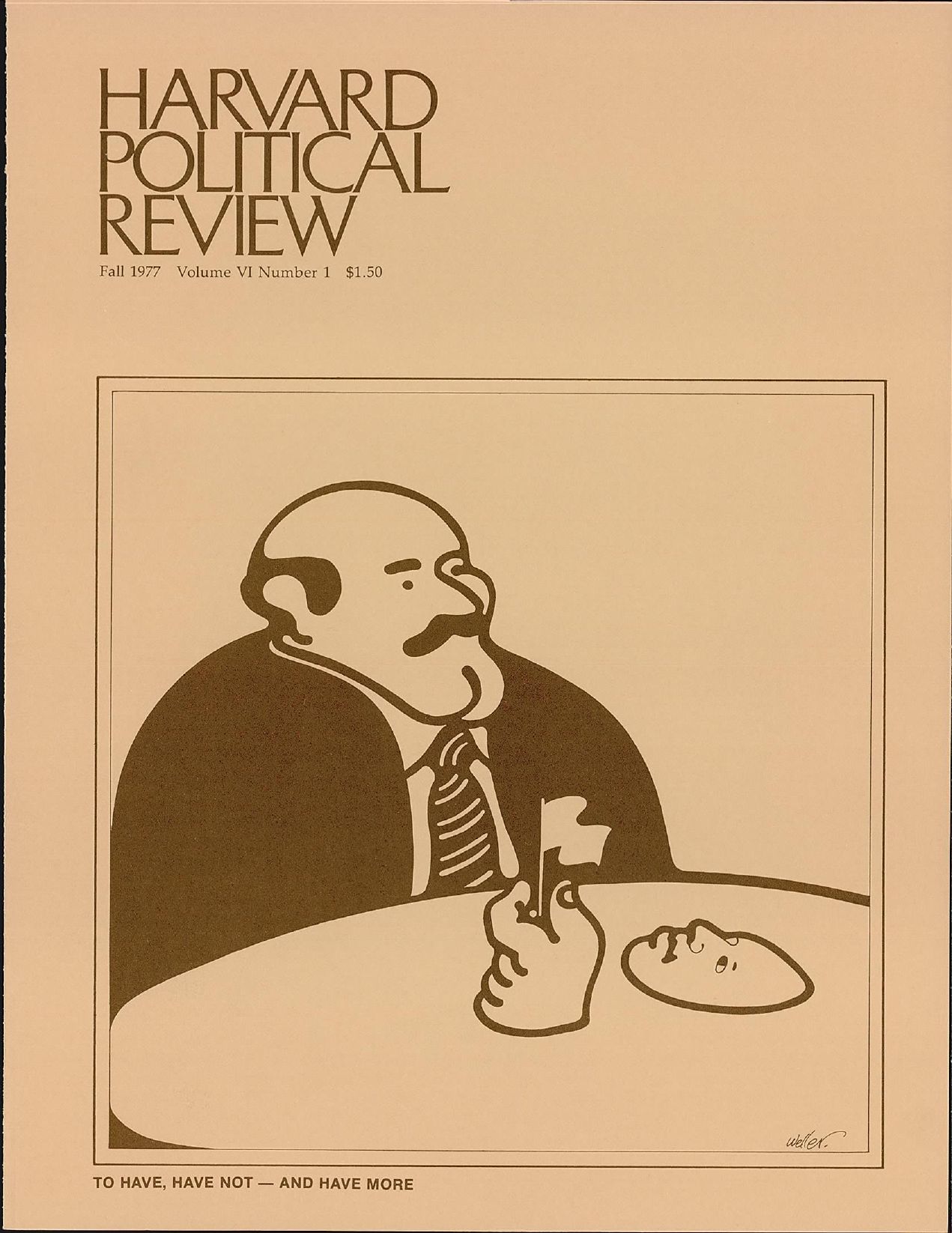 Fall 1977 by The Harvard Political Review - Issuu