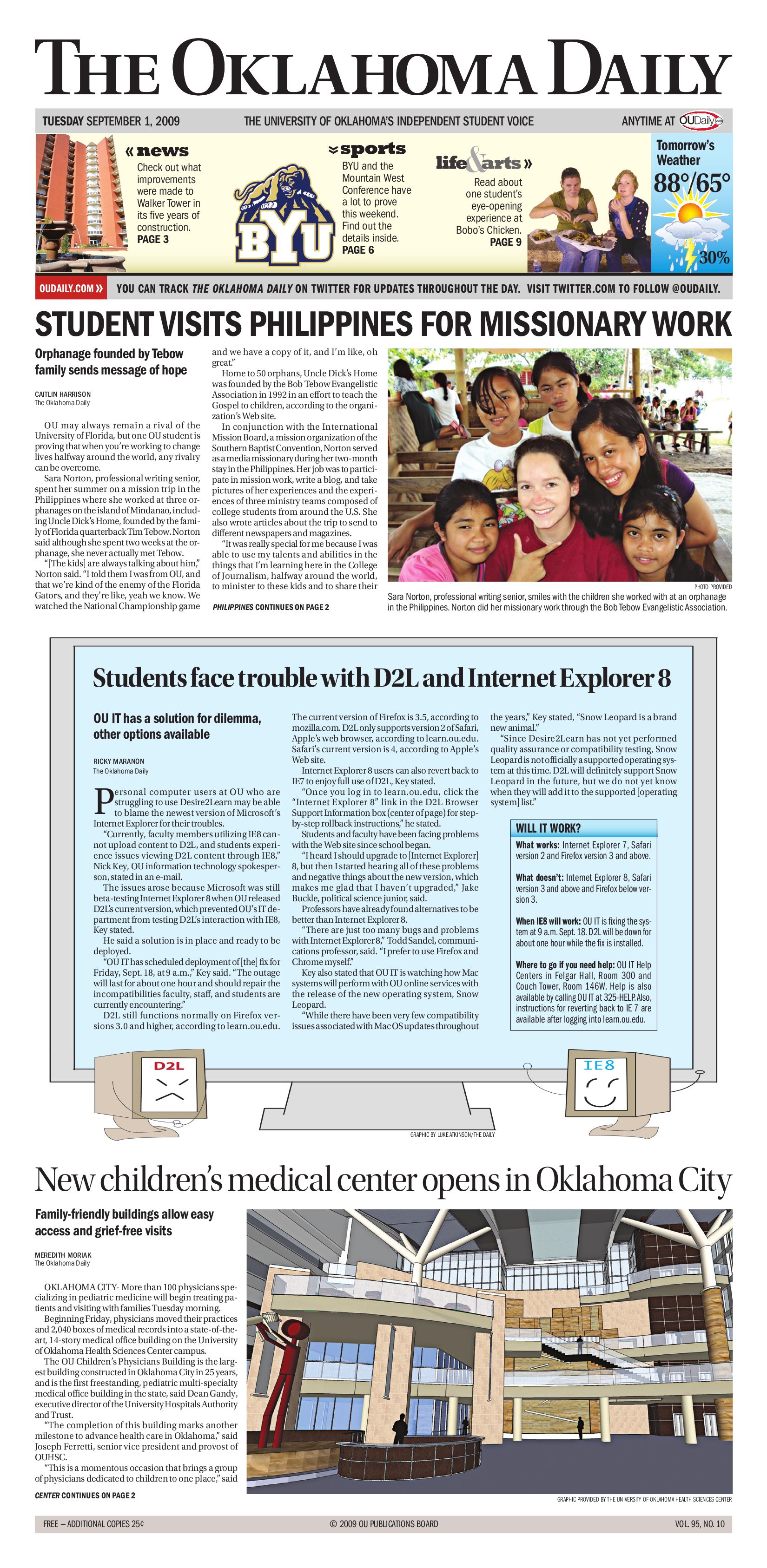 The Oklahoma Daily by OU Daily - Issuu