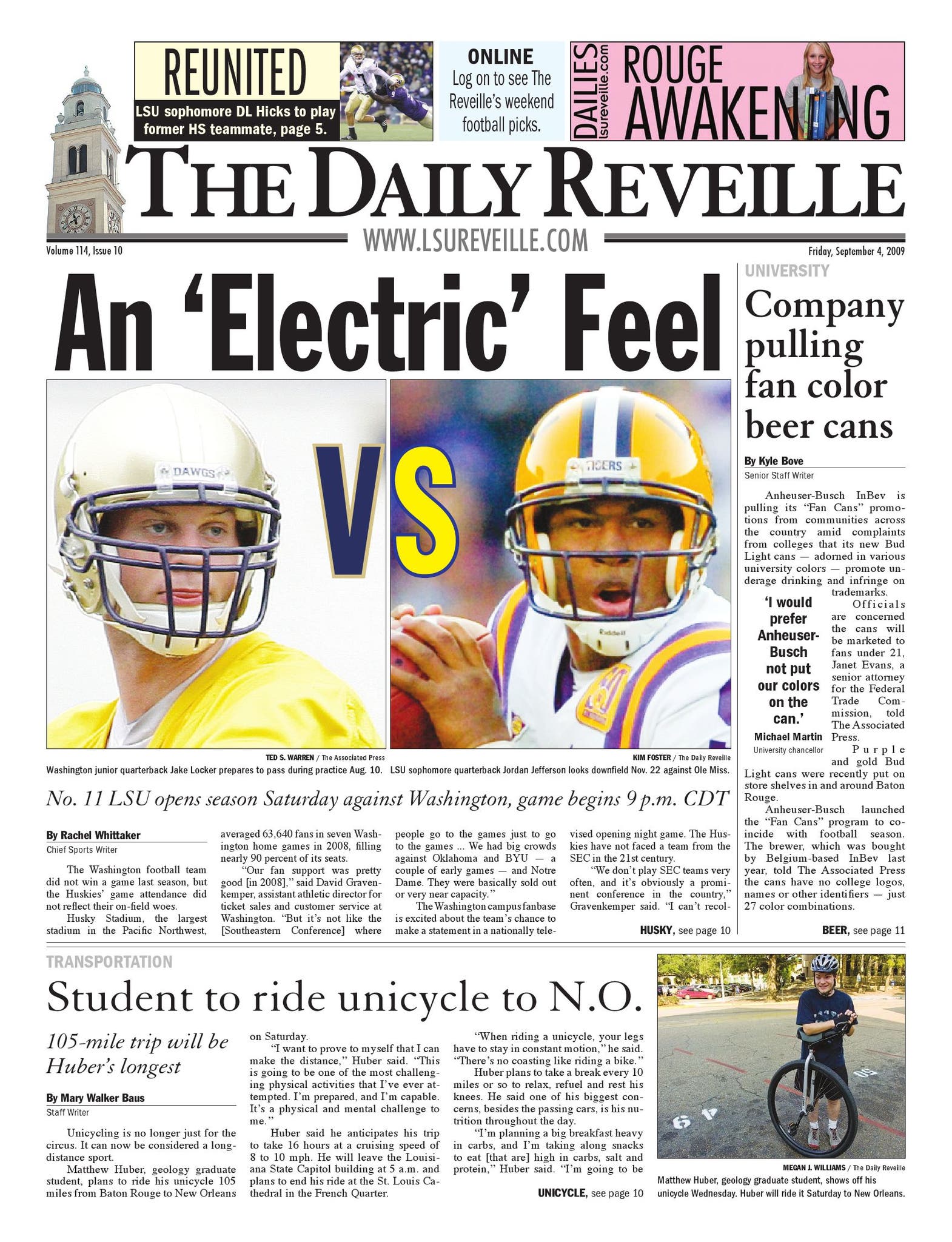 The Daily Reveille — September 4, 2009 by Reveille - Issuu