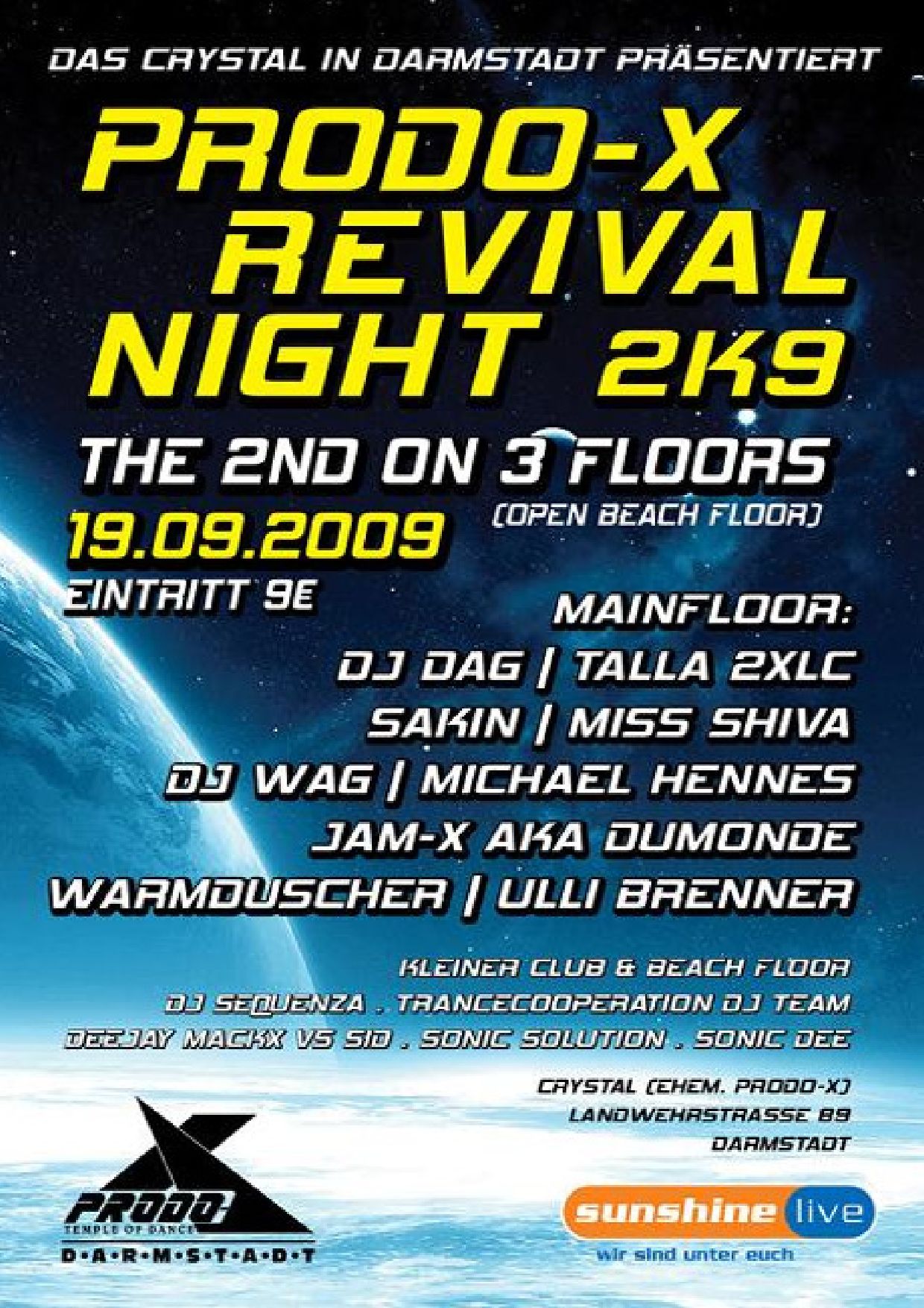 19SEP09 Prodo-X Revival Night @ Crystal DA by Tourvision Foundation - Issuu