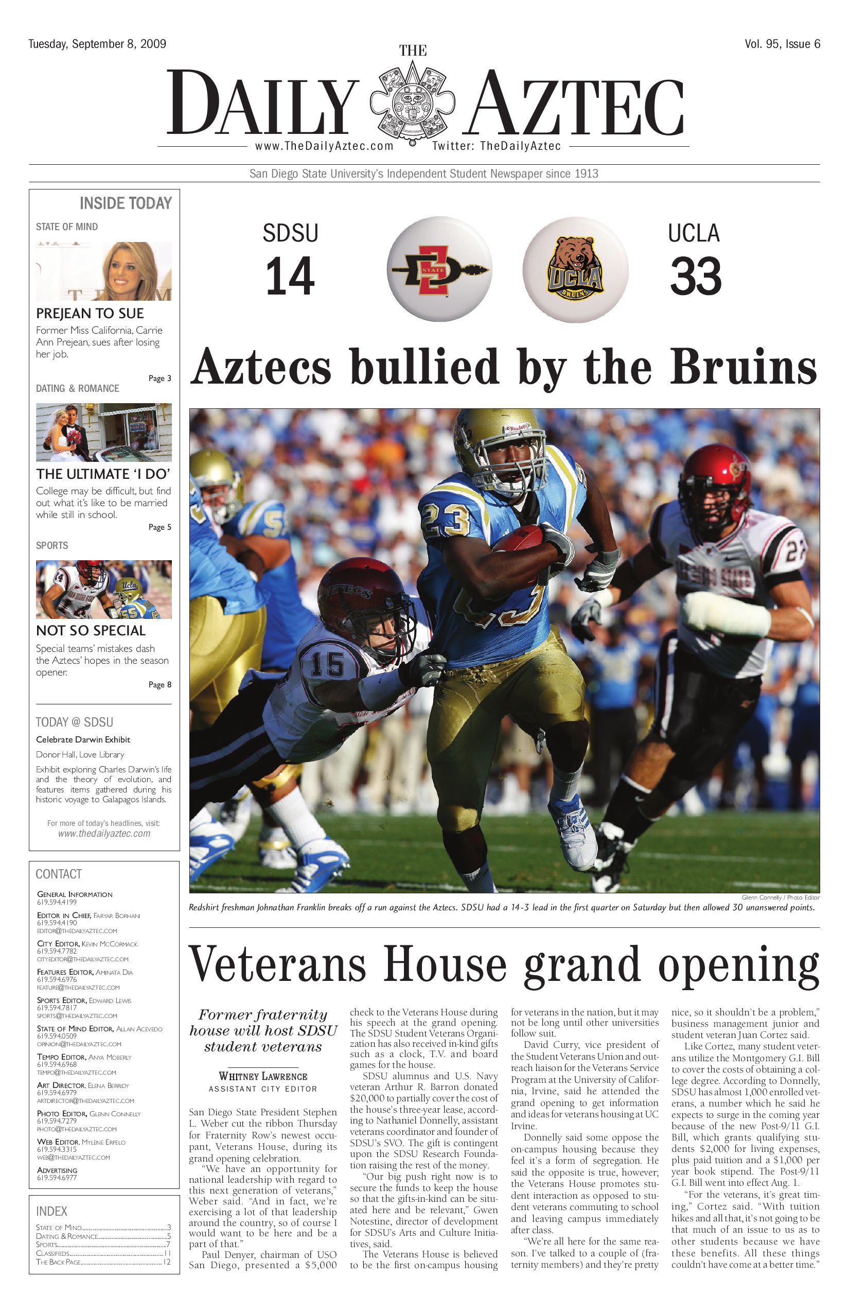 The Daily Aztec - Vol. 95, Issue 6 by The Daily Aztec - Issuu