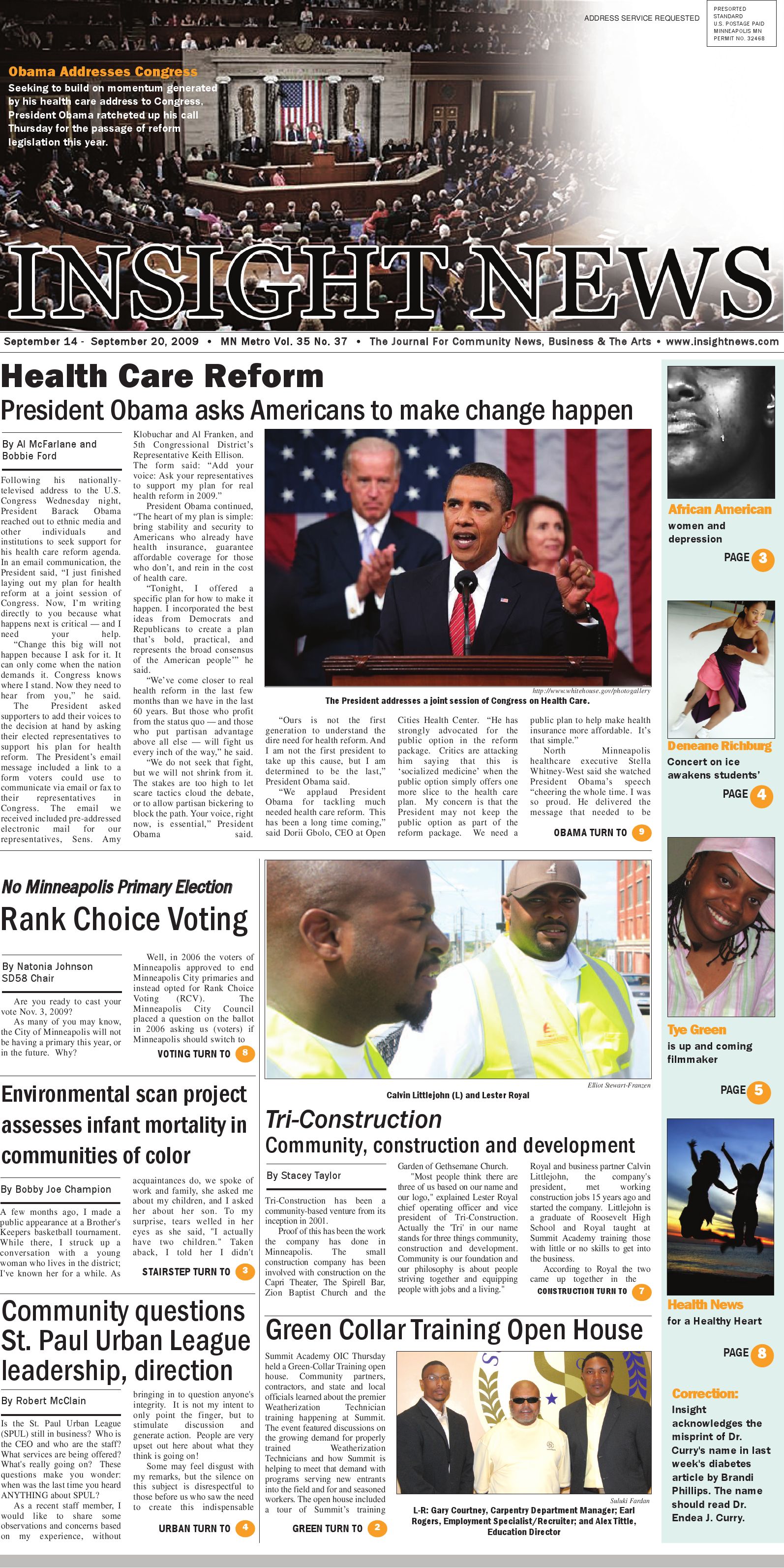 Insight News ::: 9.14.09 by Insight News, Inc - Issuu