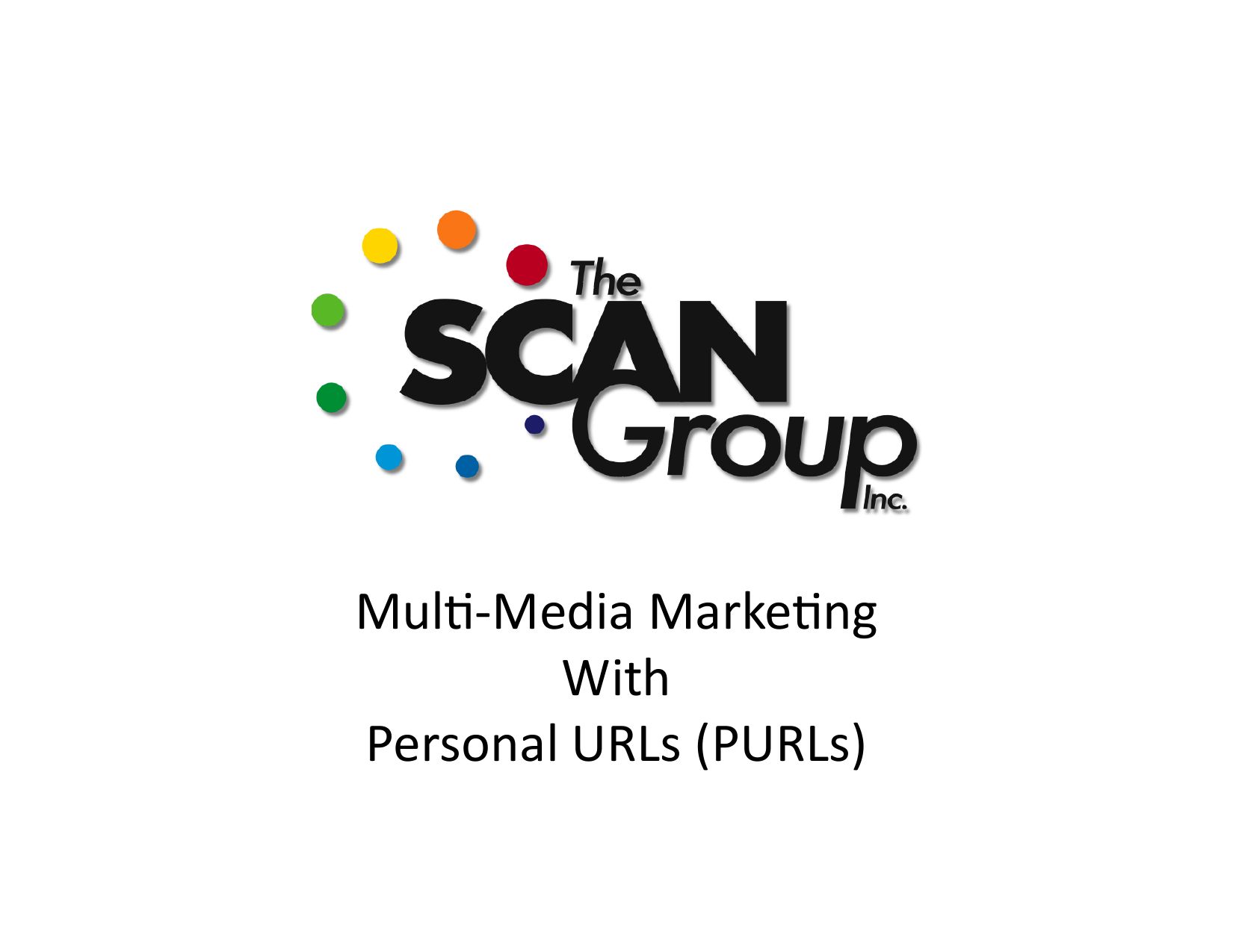 Scan Group Personal URL's by The Scan Group - Issuu