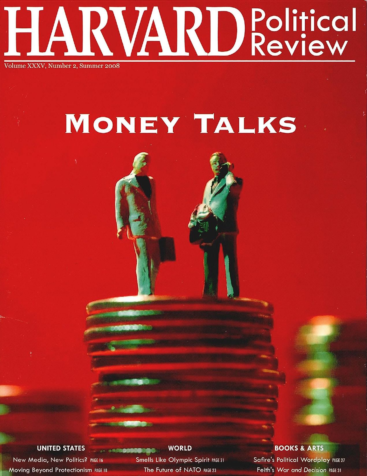 Summer 2008 by The Harvard Political Review - Issuu