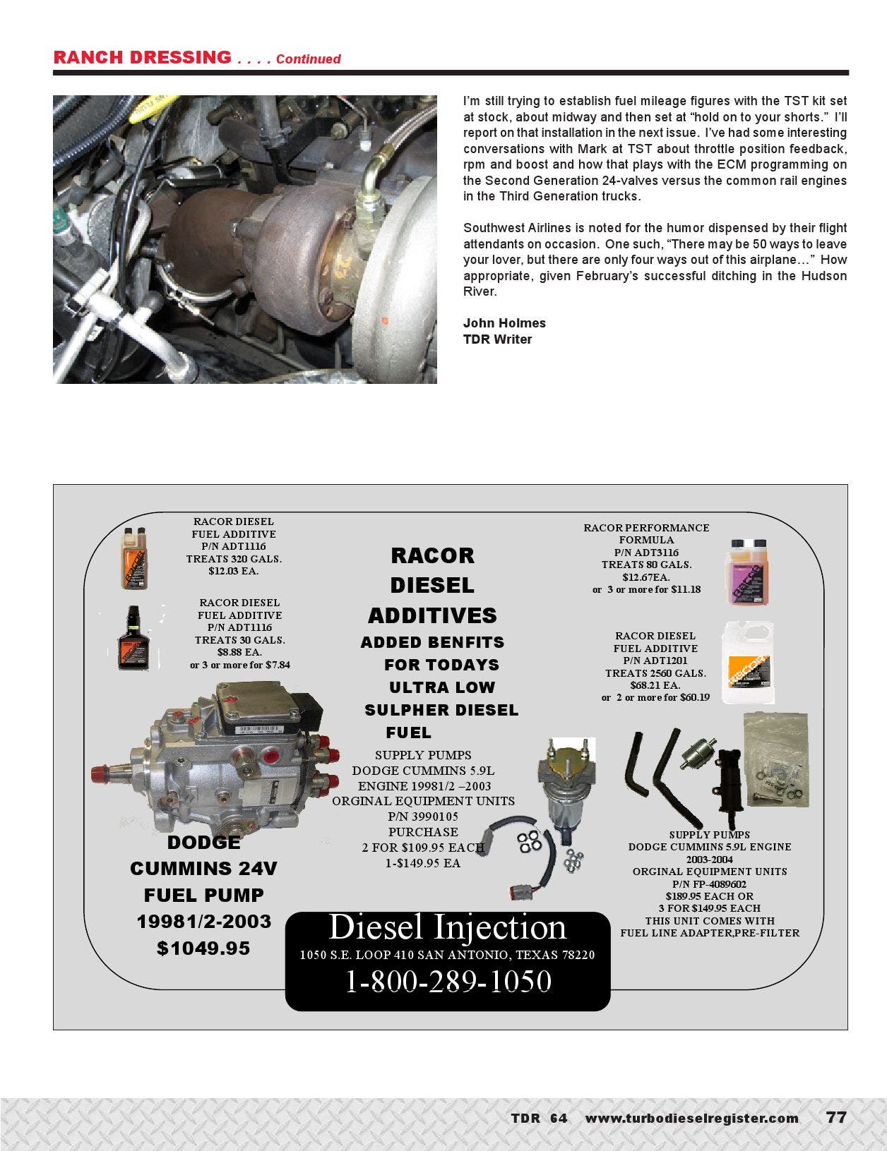 Turbo Diesel Register - Issue 64 by Turbo Diesel Register - Issuu