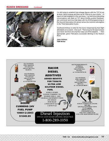 Turbo Diesel Register - Issue 64 by Turbo Diesel Register - Issuu