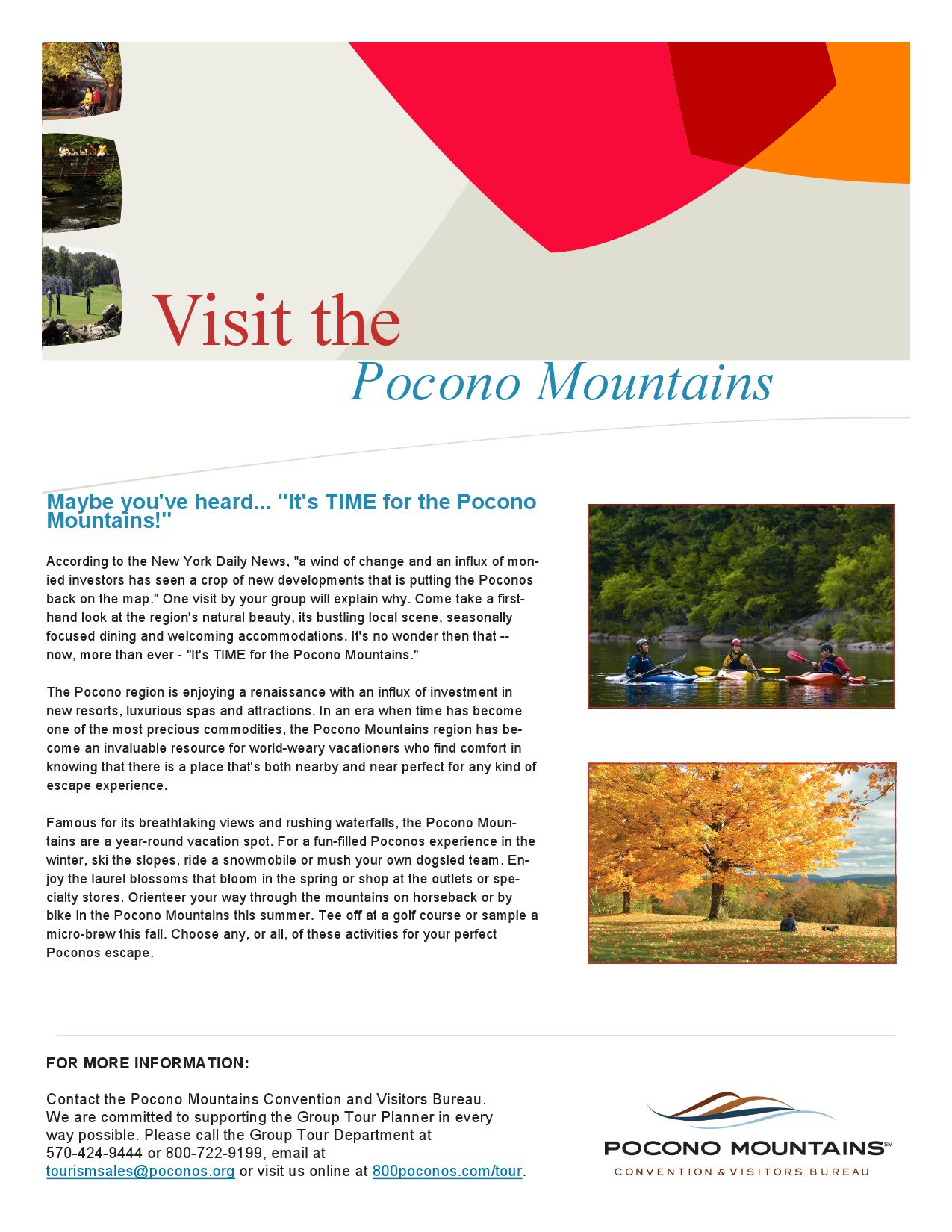 Visit the Pocono Mountains by Premier Travel Media - Issuu