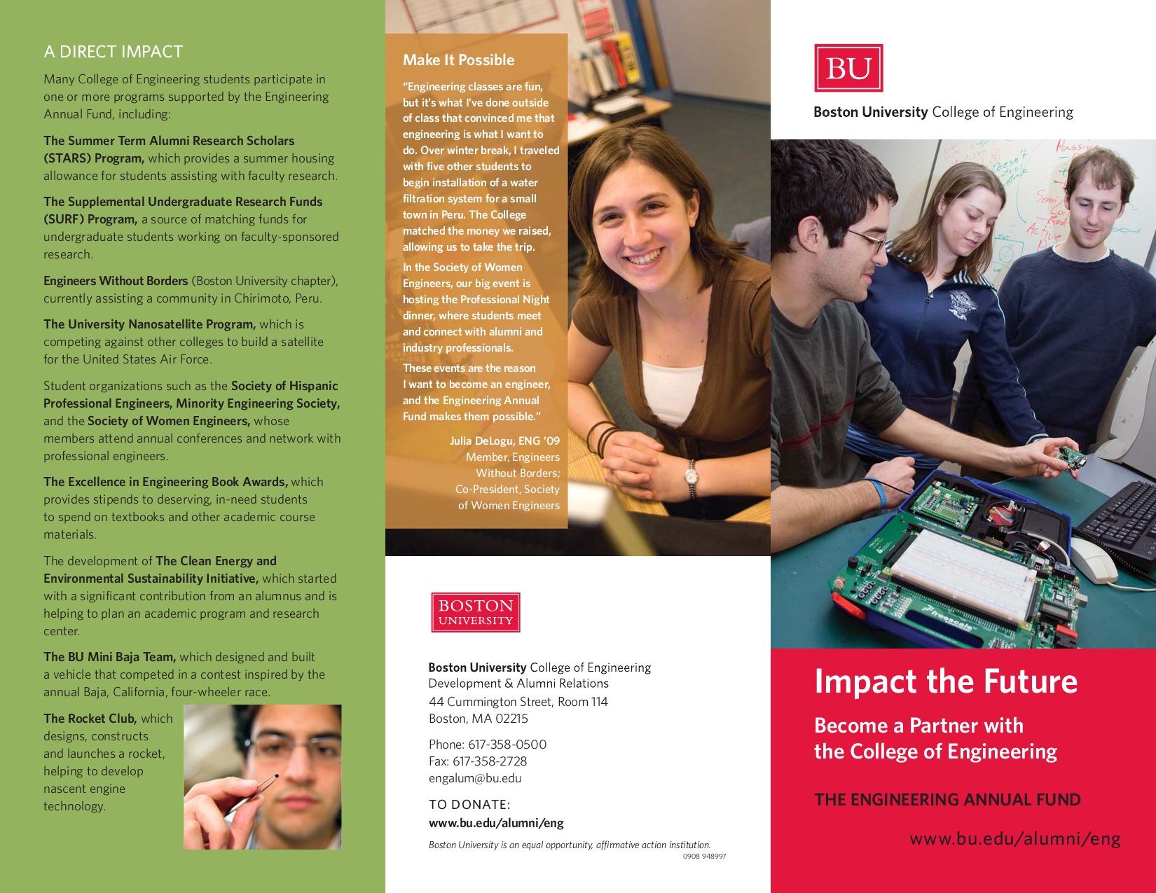 Boston University College of Engineering Engineering Annual Fund by ...