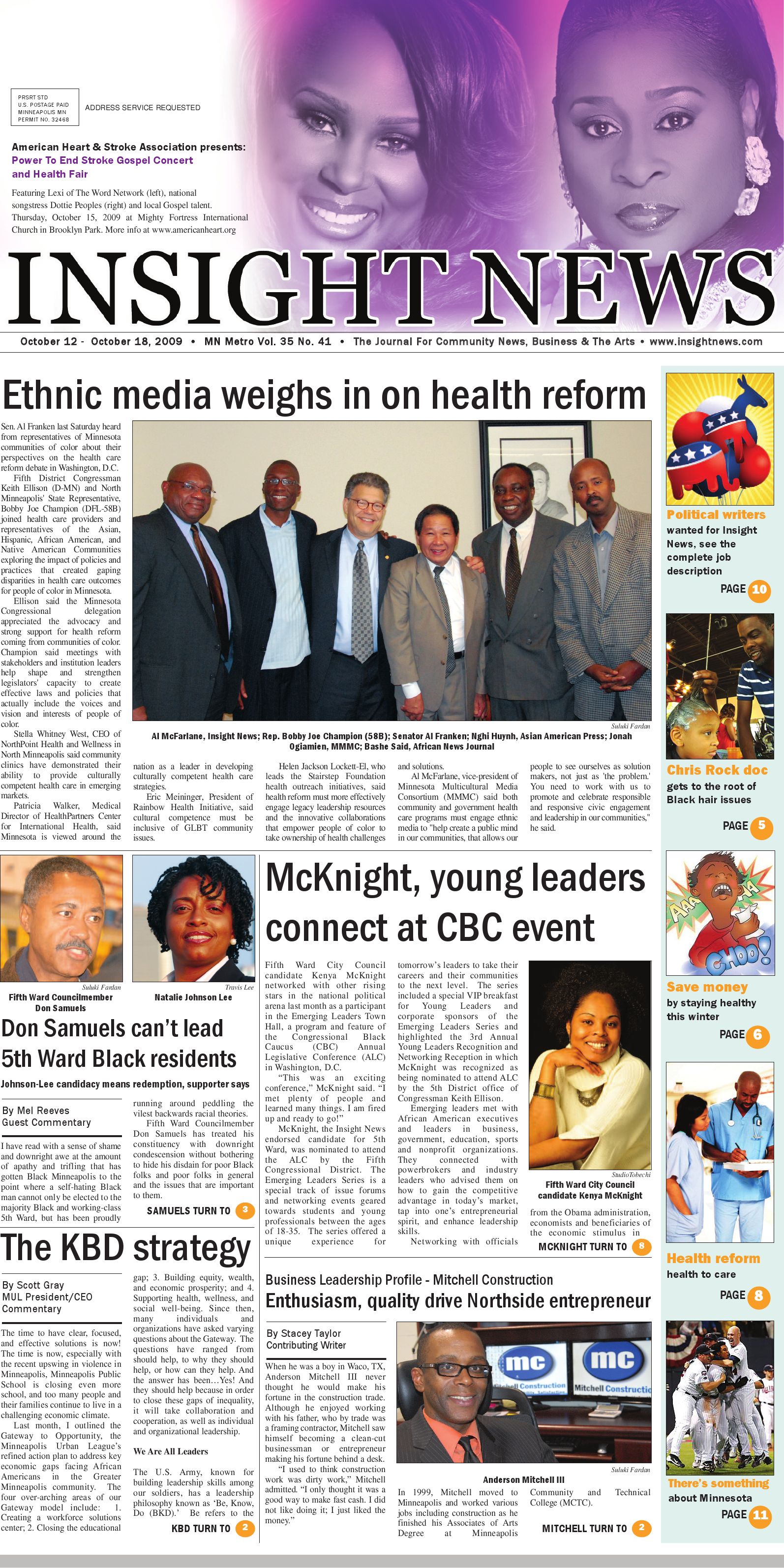 Insight News ::: 10.12.09 by Insight News, Inc - Issuu