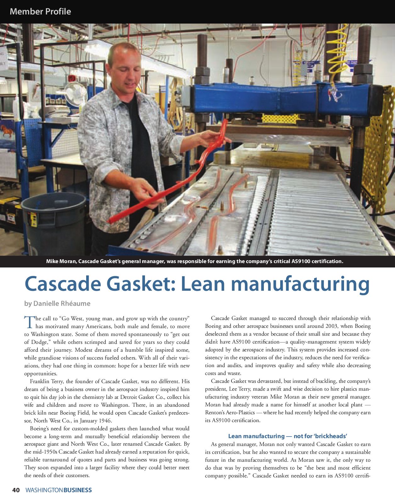 Cascade Gasket by Danielle Rhéaume - Issuu