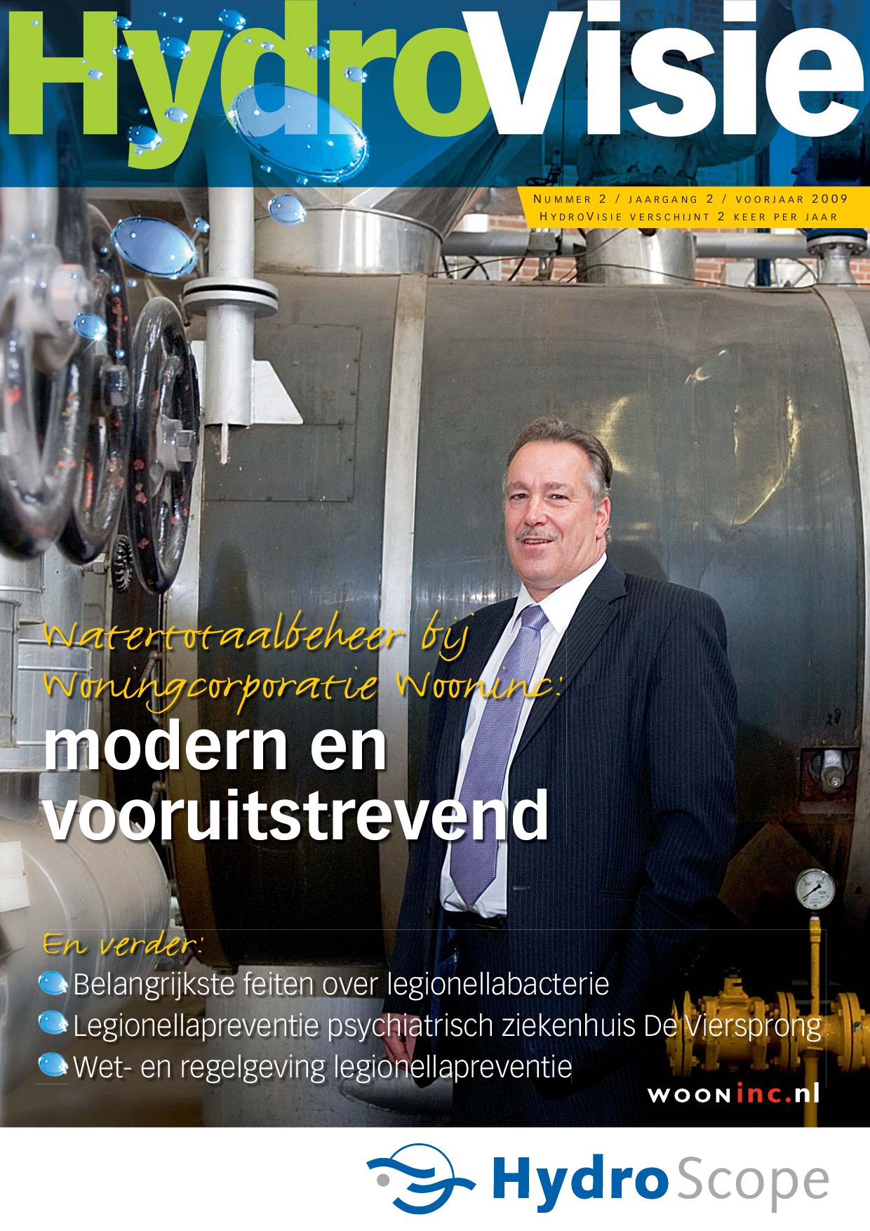 HydroVisie Nummer 2 / Jaargang 1 / Voorjaar 2009 by Hydroscope - Issuu