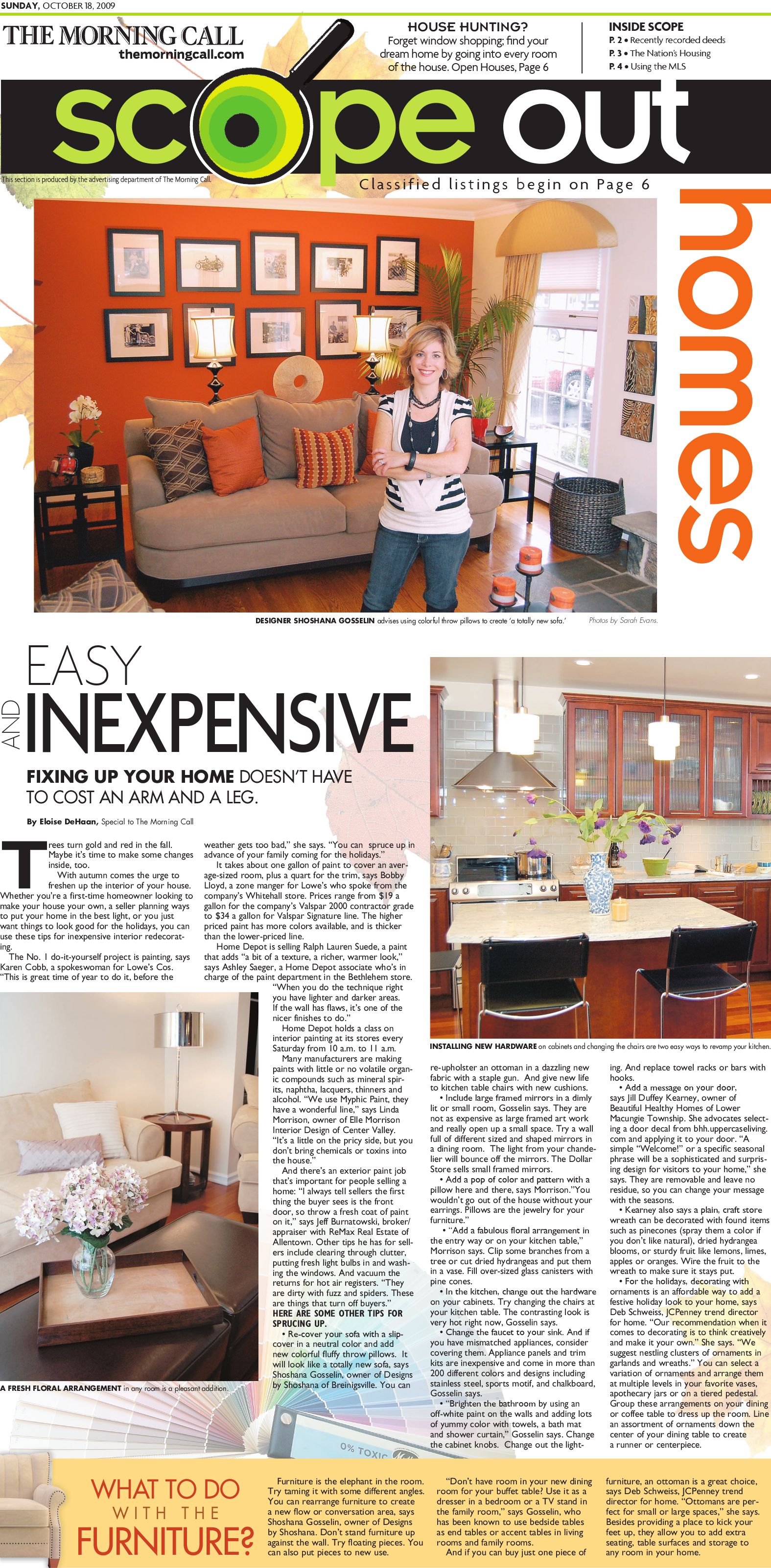 The Morning Call Scoped Out Article by KSA&D Interactive - Issuu