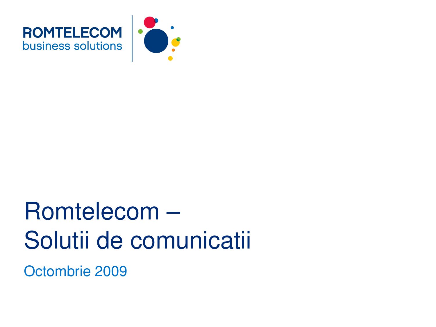 2. Romtelecom by Swiss Webacademy - Issuu