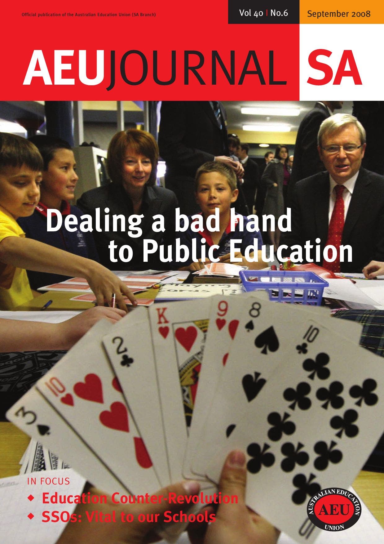 AEU Journal Vol. 40 No. 6 | September 2008 by Australian Education ...