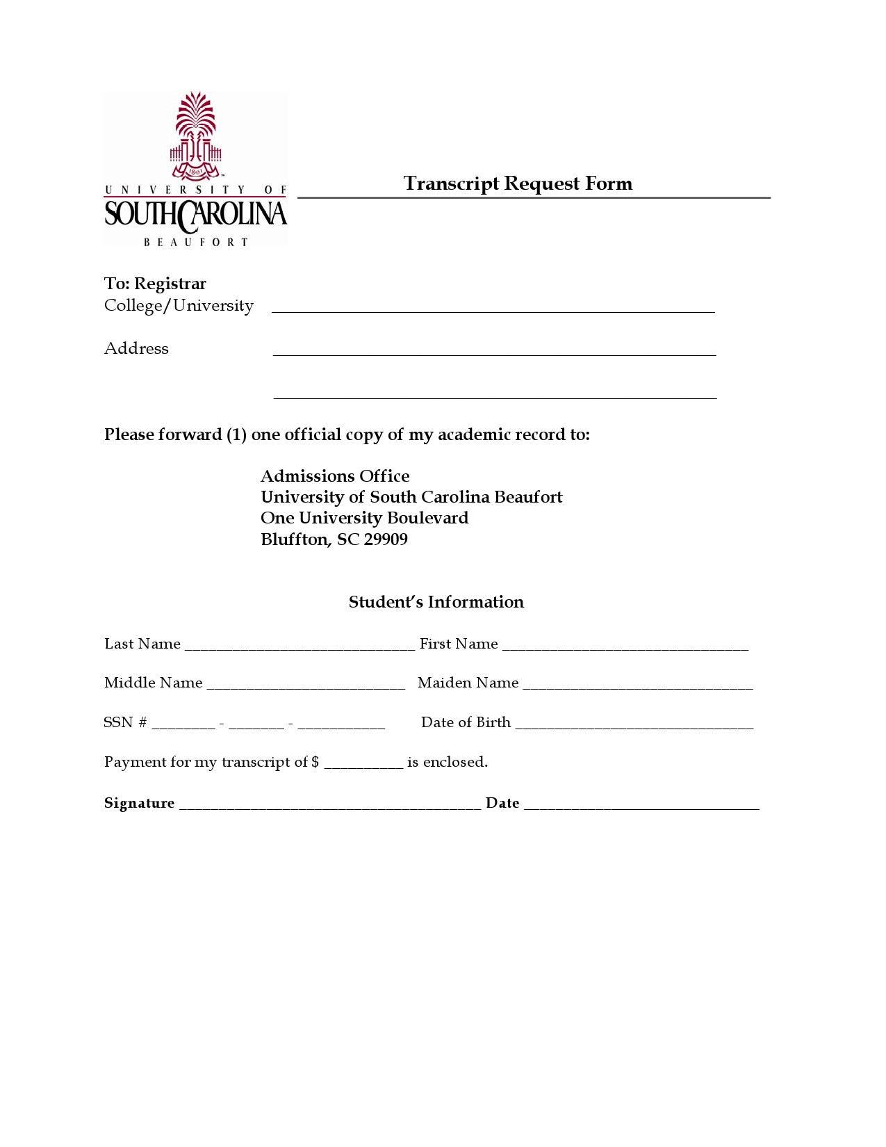 http://www.uscb.edu/uploads/USCB_Transcript_Request by University of ...