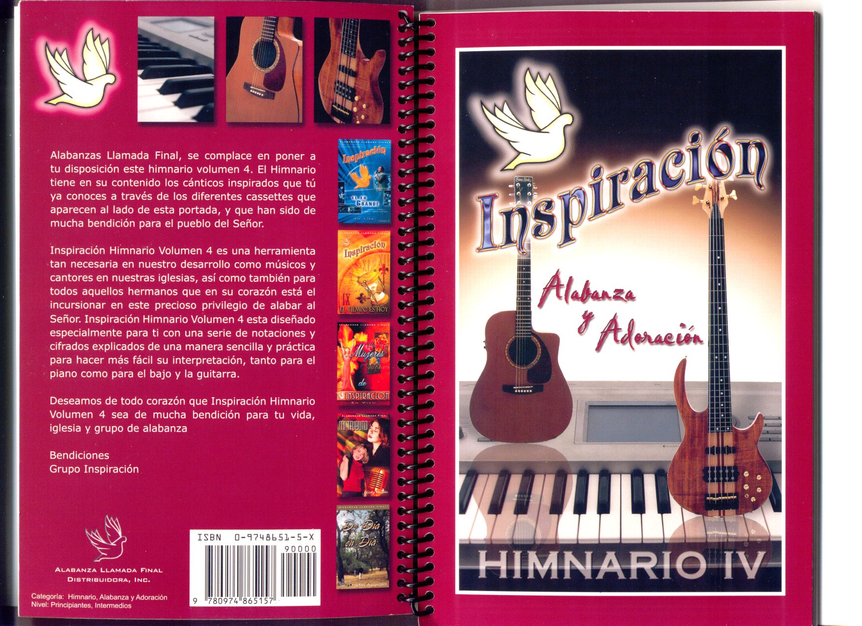 Himnario IV - Inspiracion by Biblioteca Musical - Issuu