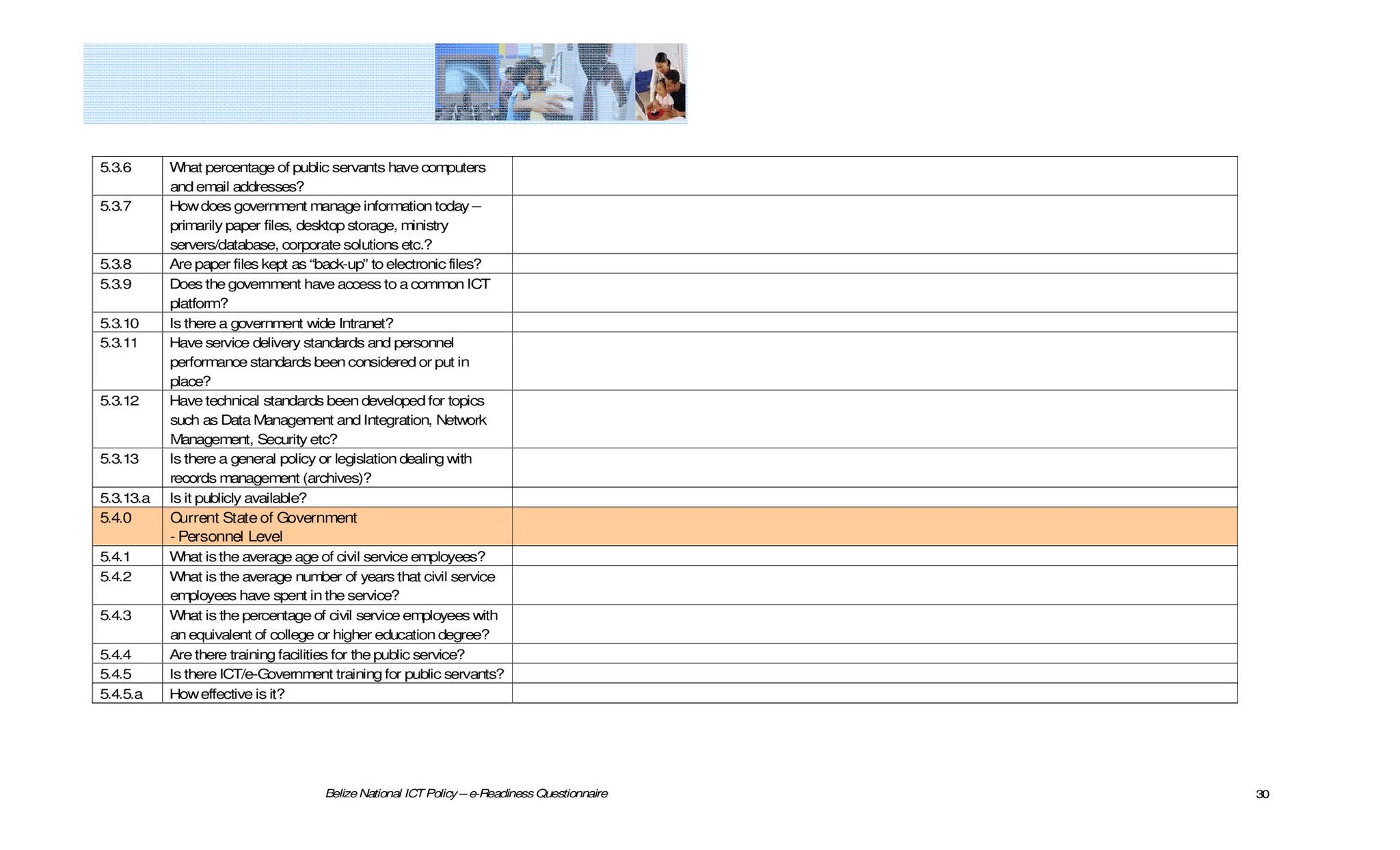 Belize E-Readiness Assessment Report by Myrtle Palacio - Issuu