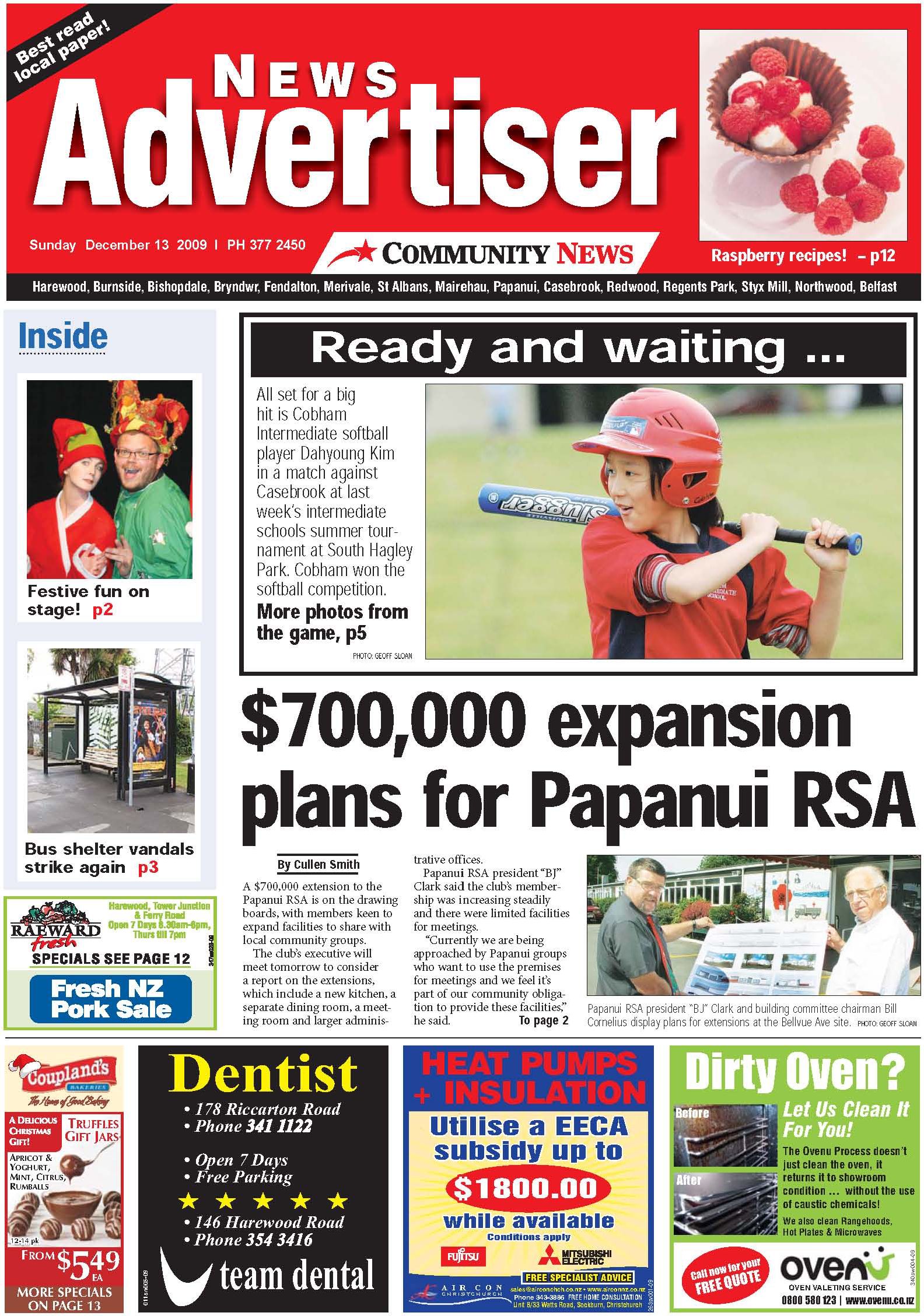 News Advertiser 13-12-09 by Local Newspapers - Issuu